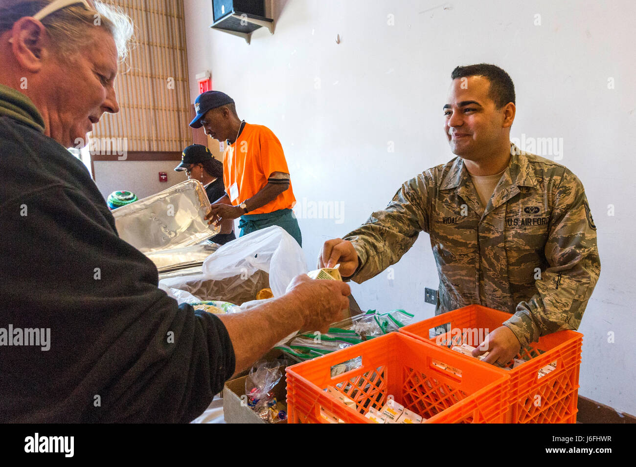 U.S. Air Force Staff Sgt. Justin Vidal with the 177th Fighter Wing, New ...