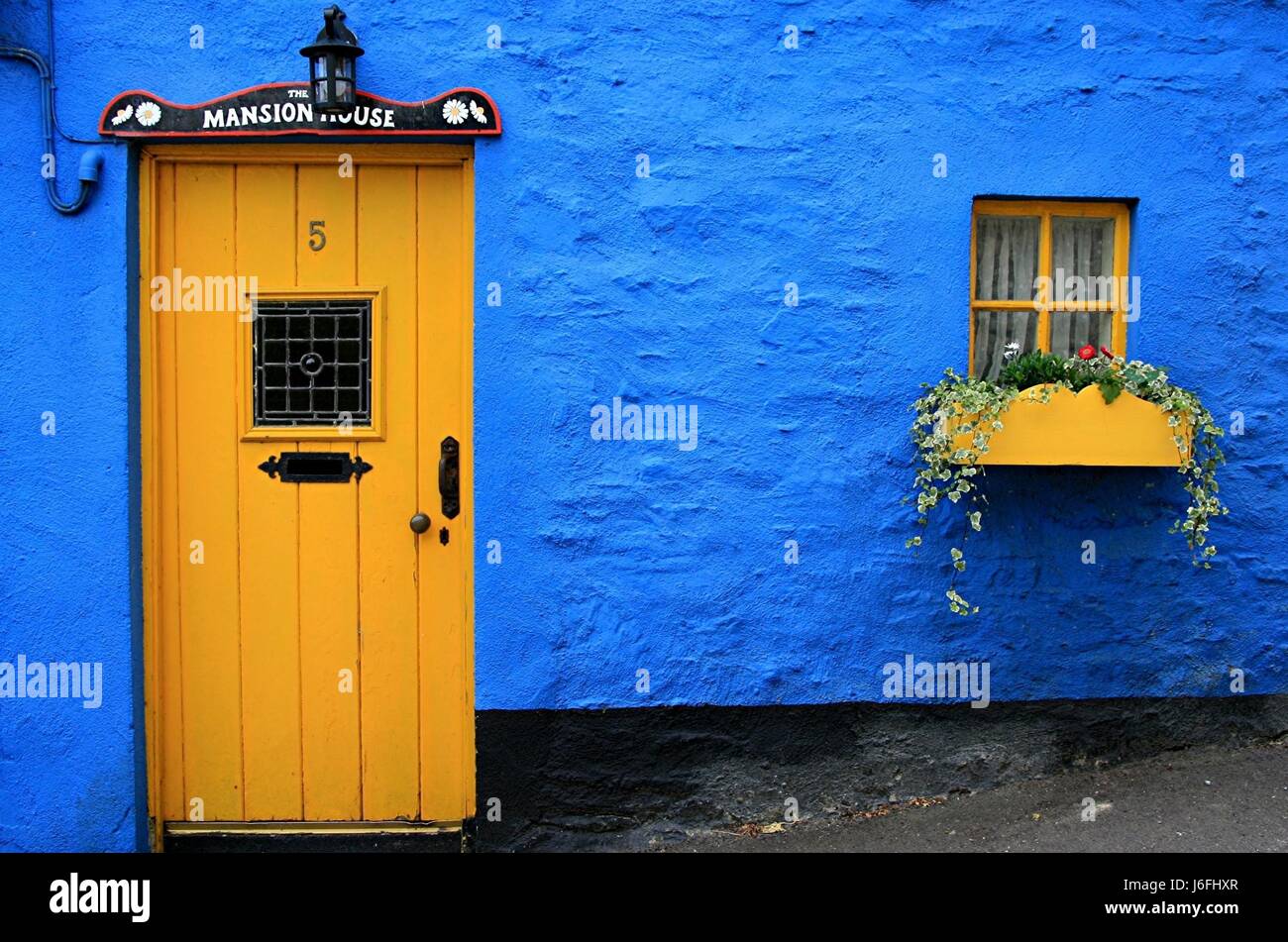 coloured colourful gorgeous multifarious richly coloured door gaudy ...