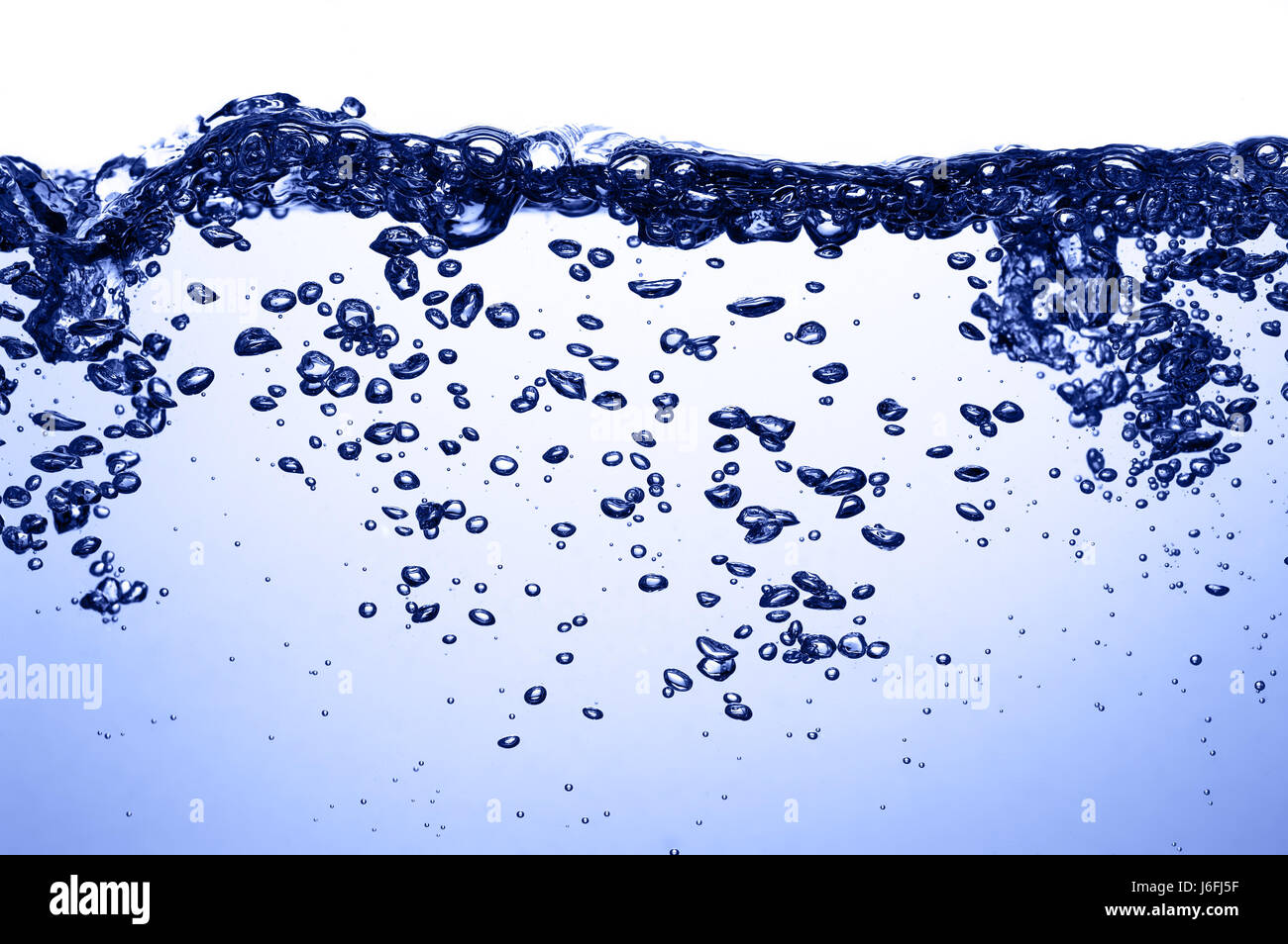 blue liquid isolated wet backdrop background white fluid fresh water ...