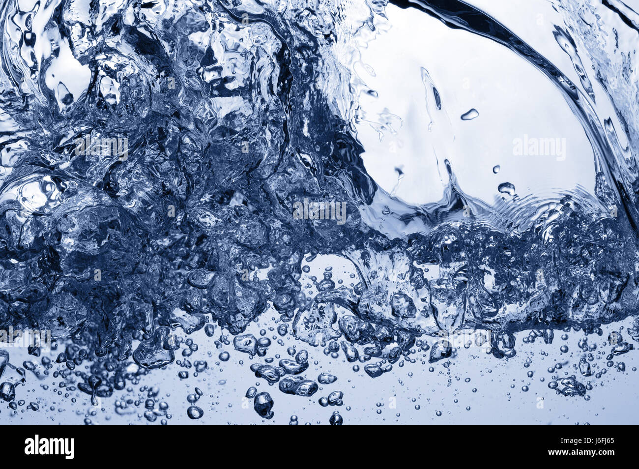 blue liquid isolated wet backdrop background white fluid fresh water ...
