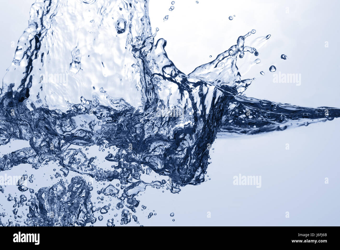 blue liquid isolated wet backdrop background white fluid fresh water ...