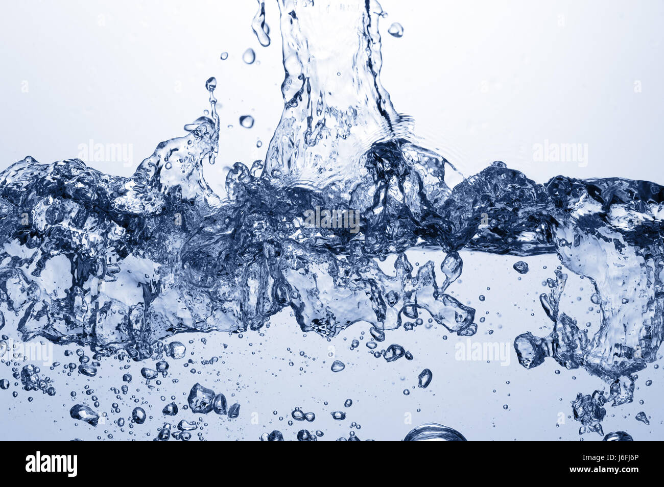 blue liquid isolated wet backdrop background white fluid fresh water ...