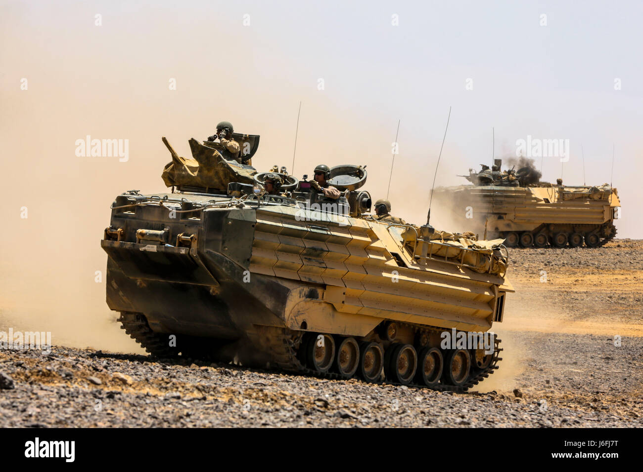 United States Marine Corps Amphibious Assault Vehicles (P7/A1) with ...