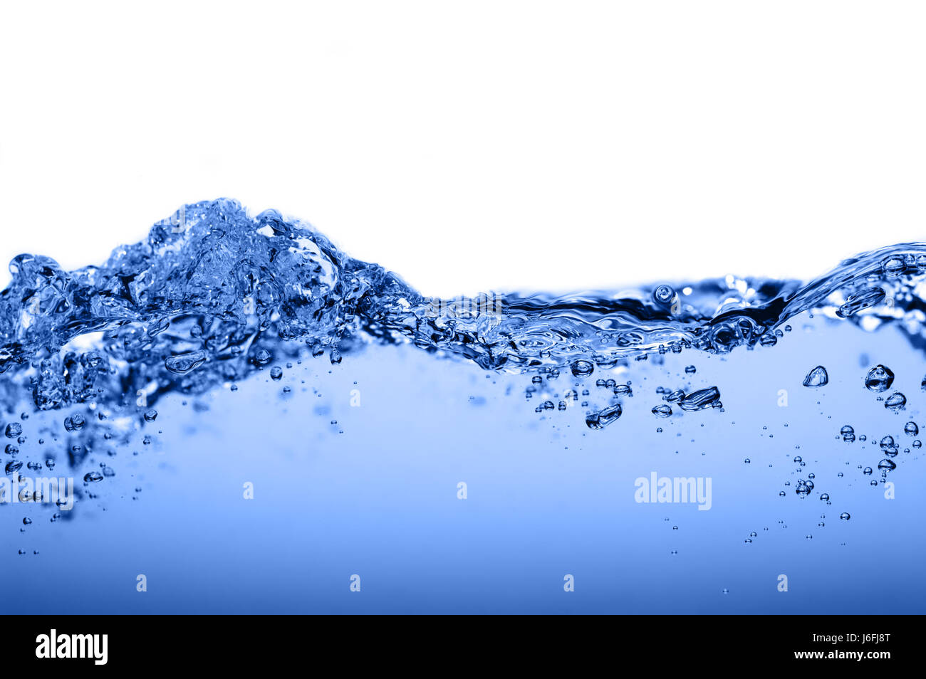 blue liquid isolated wet backdrop background white fluid fresh water ...