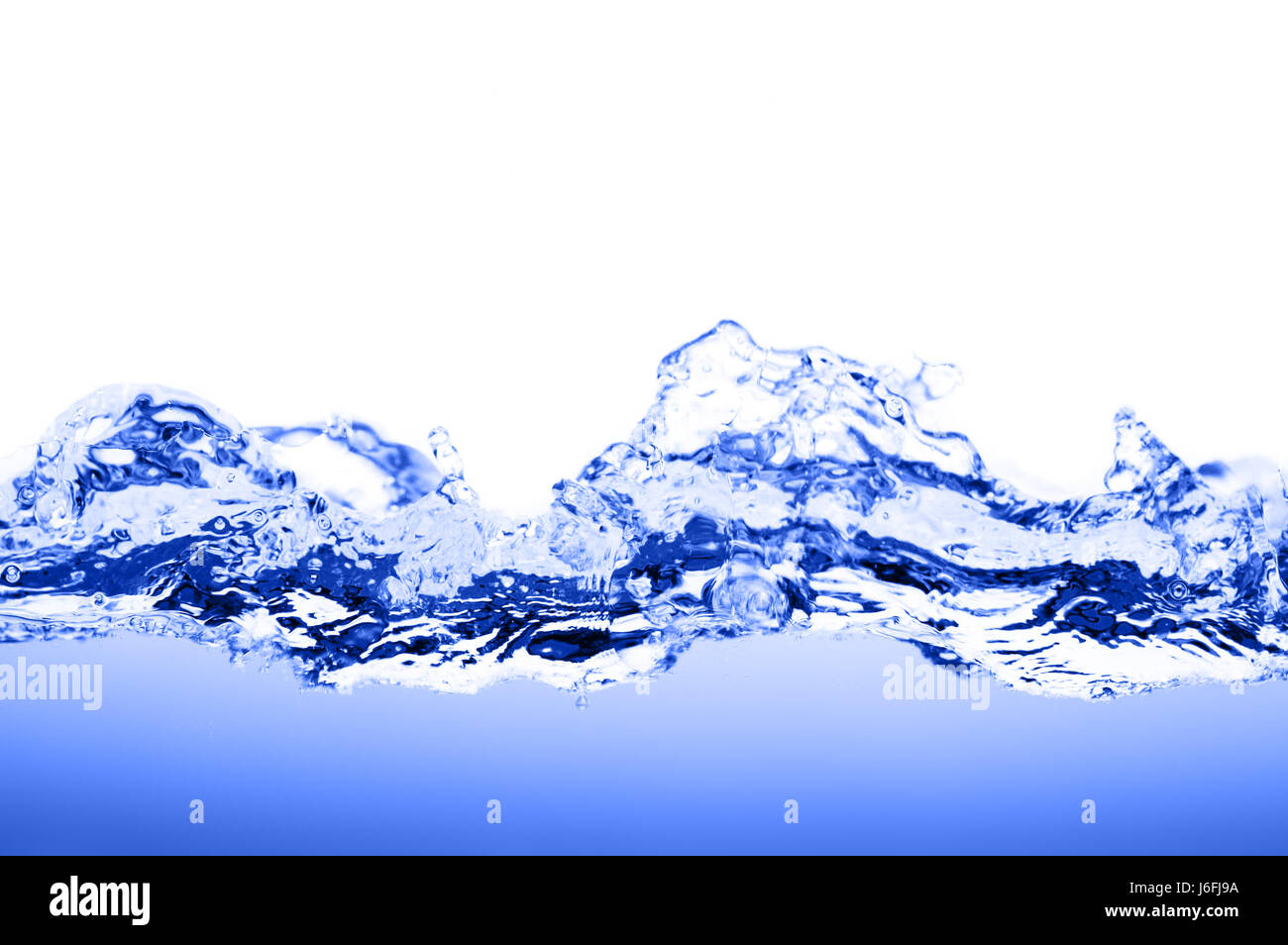 blue liquid isolated wet backdrop background white fluid fresh water ...