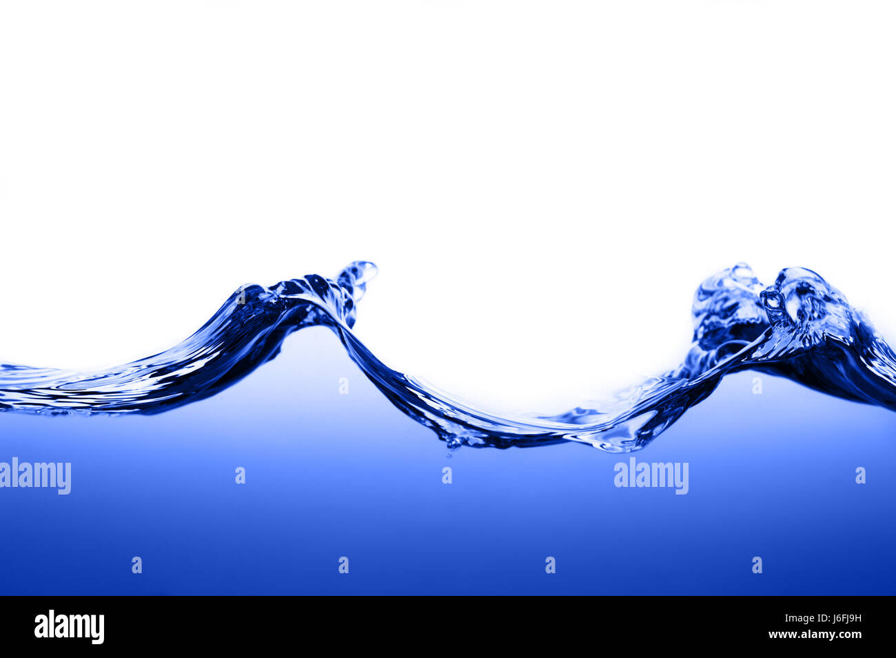 blue liquid isolated wet backdrop background white fluid fresh water ...