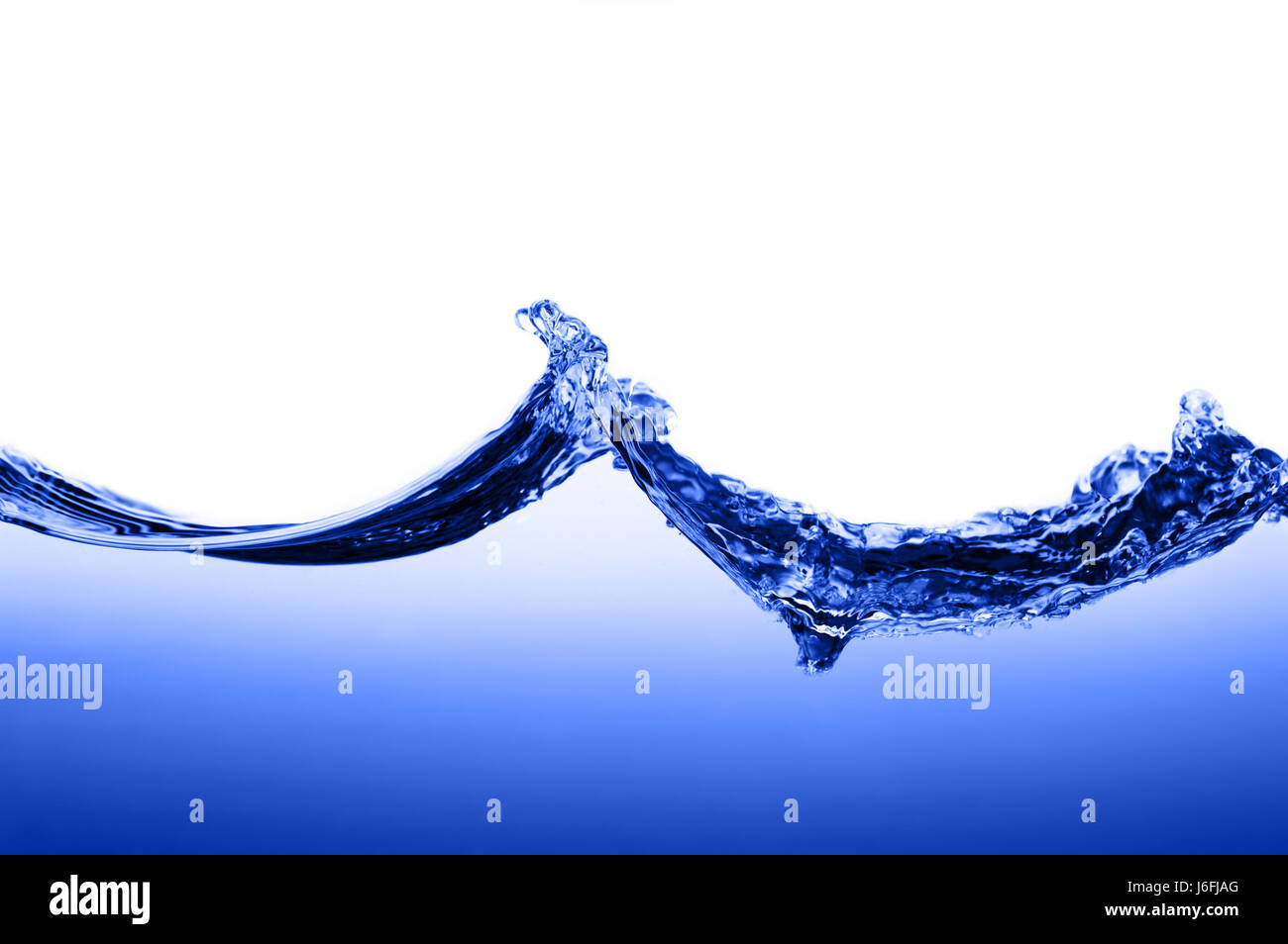 blue liquid isolated wet backdrop background white fluid fresh water ...