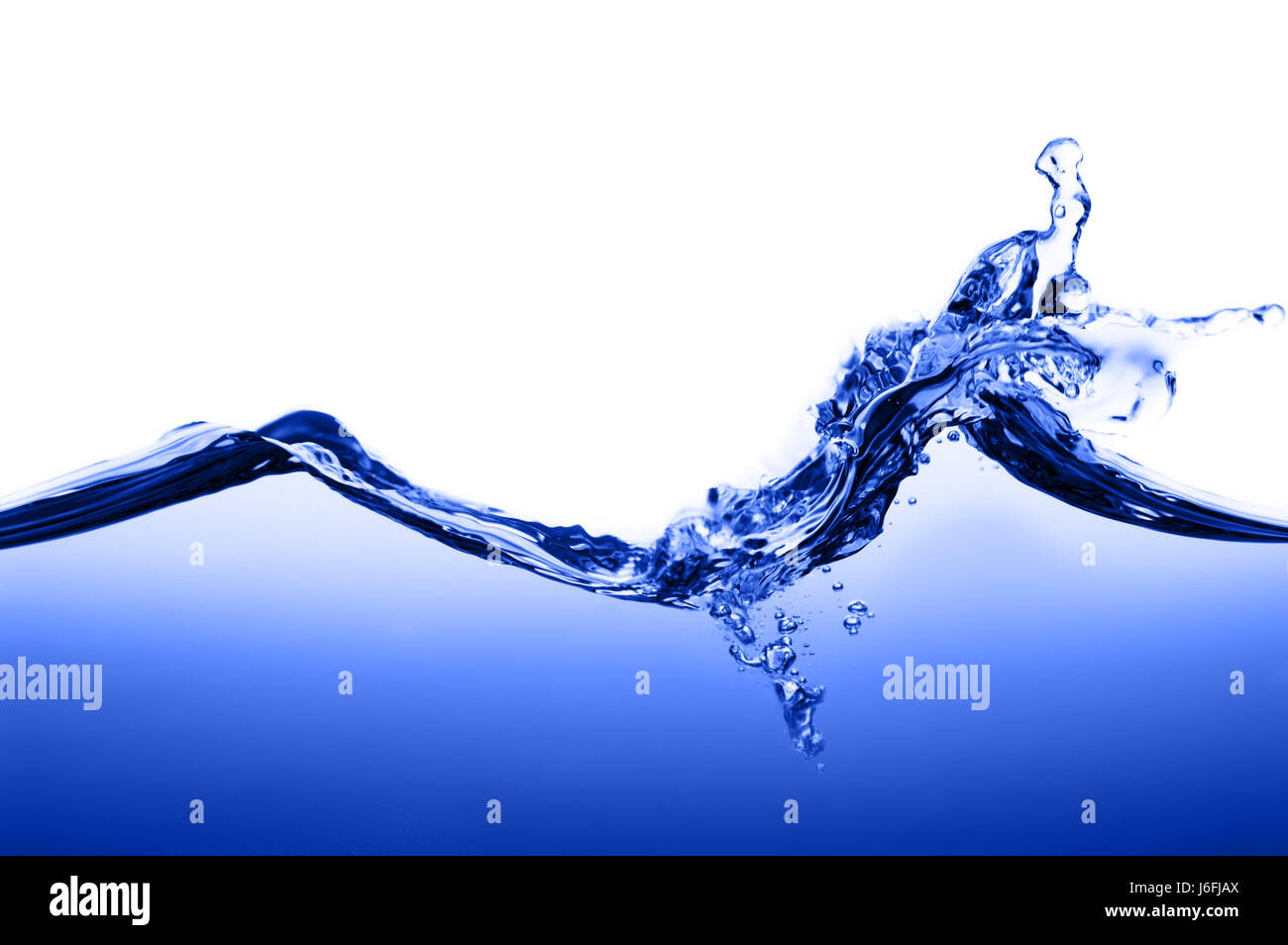 blue liquid isolated wet backdrop background white fluid fresh water ...