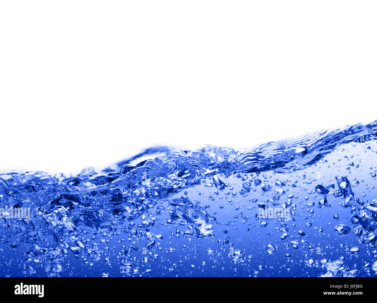 blue liquid isolated wet backdrop background white fluid fresh water ...