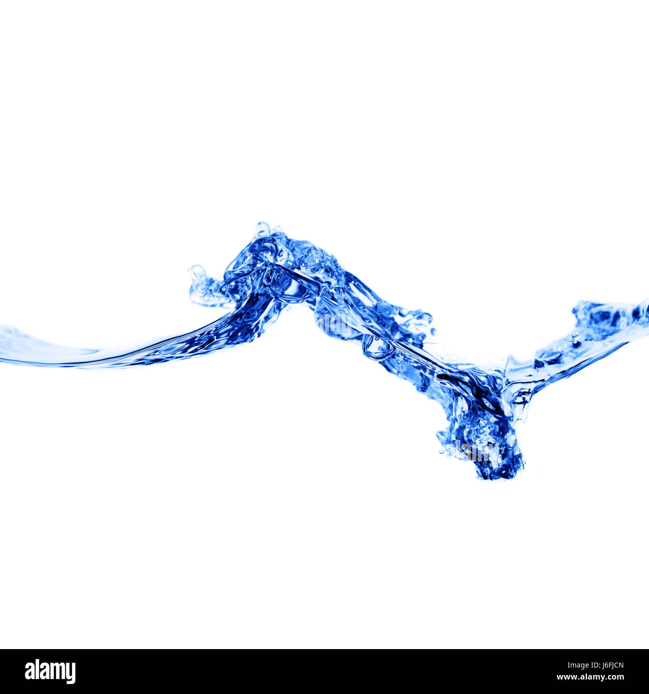 blue liquid isolated wet backdrop background white fluid fresh water ...