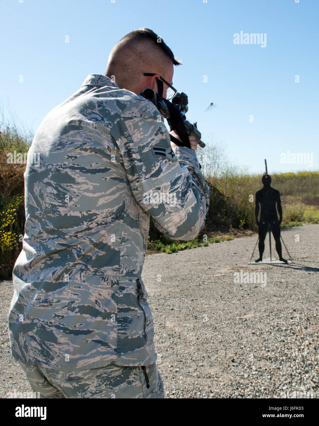 Defenders from the 60th Security Forces Squadron, Travis Air Force Base ...