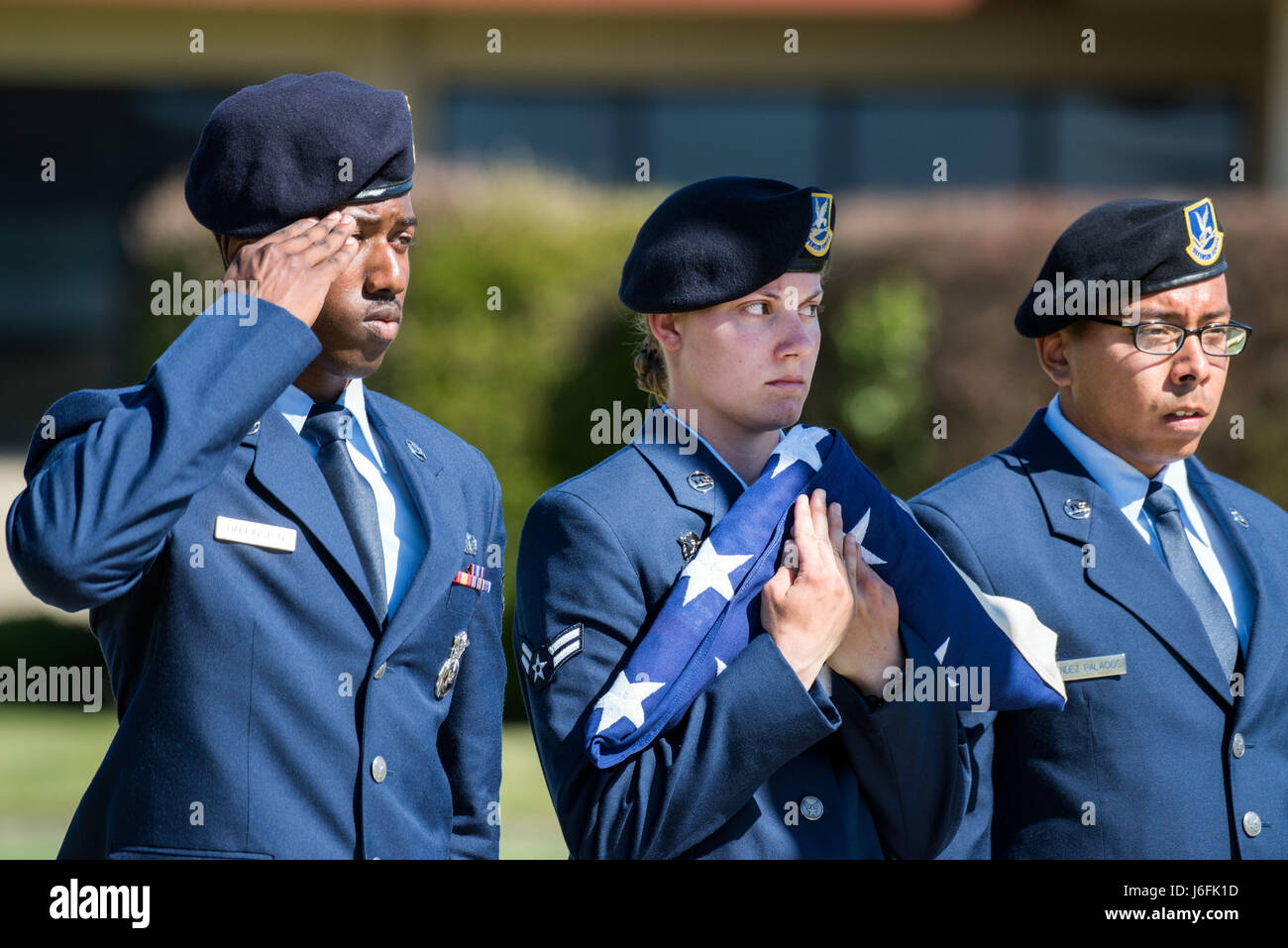 Defenders from the 60th Security Forces Squadron, Travis Air Force Base ...