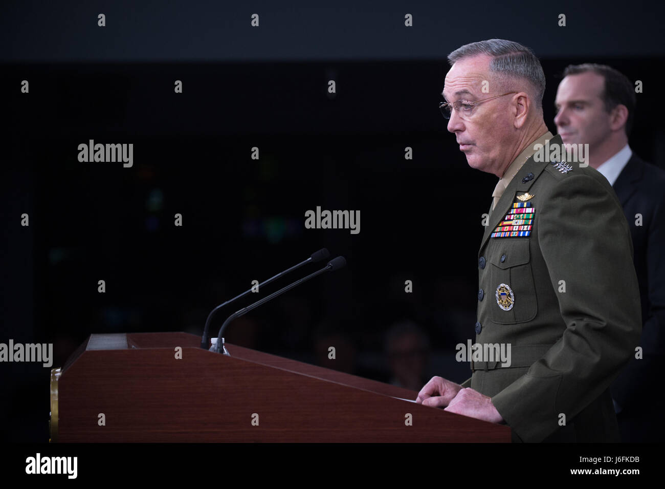 Chairman of the Joint Chiefs of Staff, Marine Gen. Joseph F. Dunford ...