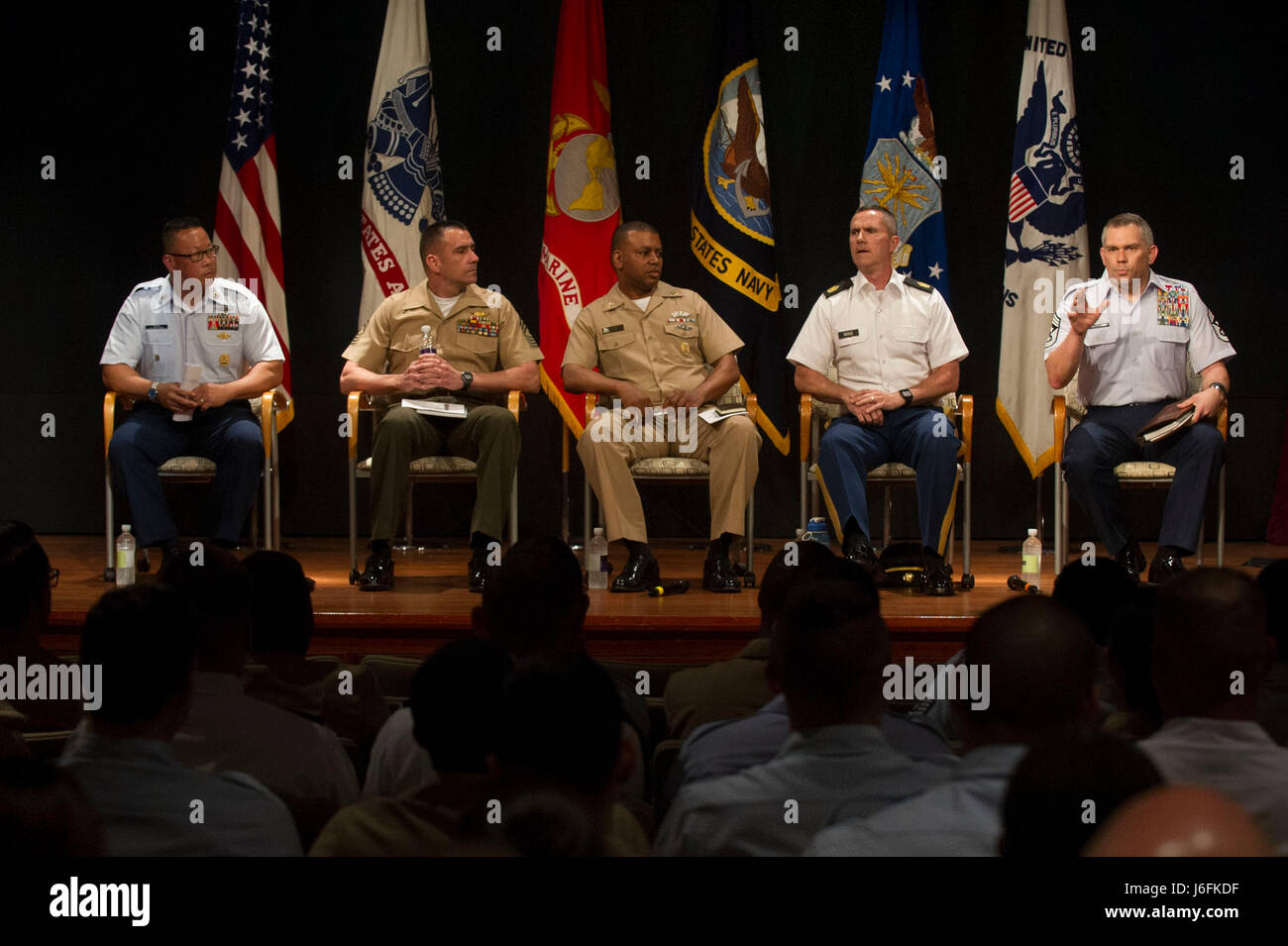 Air Force District of Washington Command Chief Tommy Mazzone (right ...