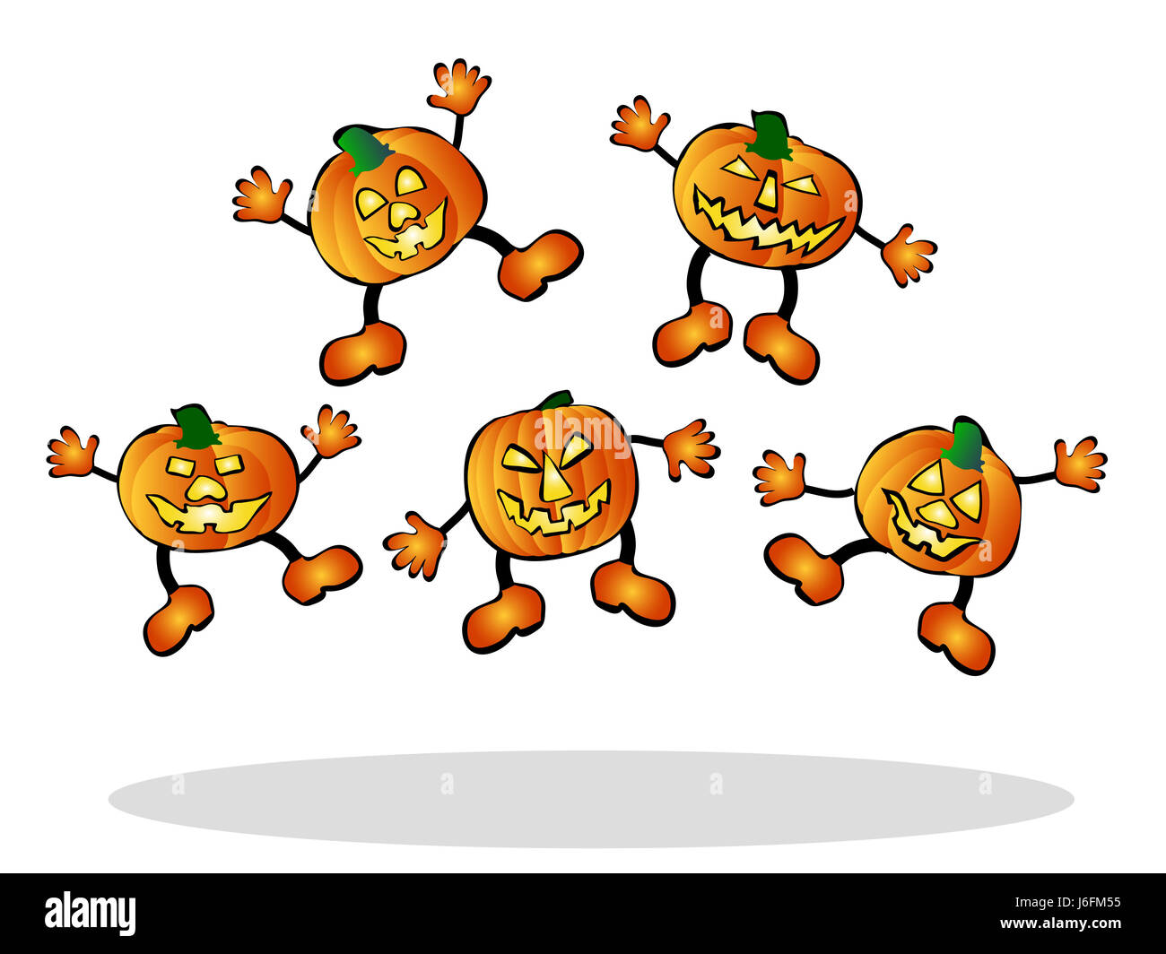 holiday illustration party celebration vegetable halloween pumpkin legs ...