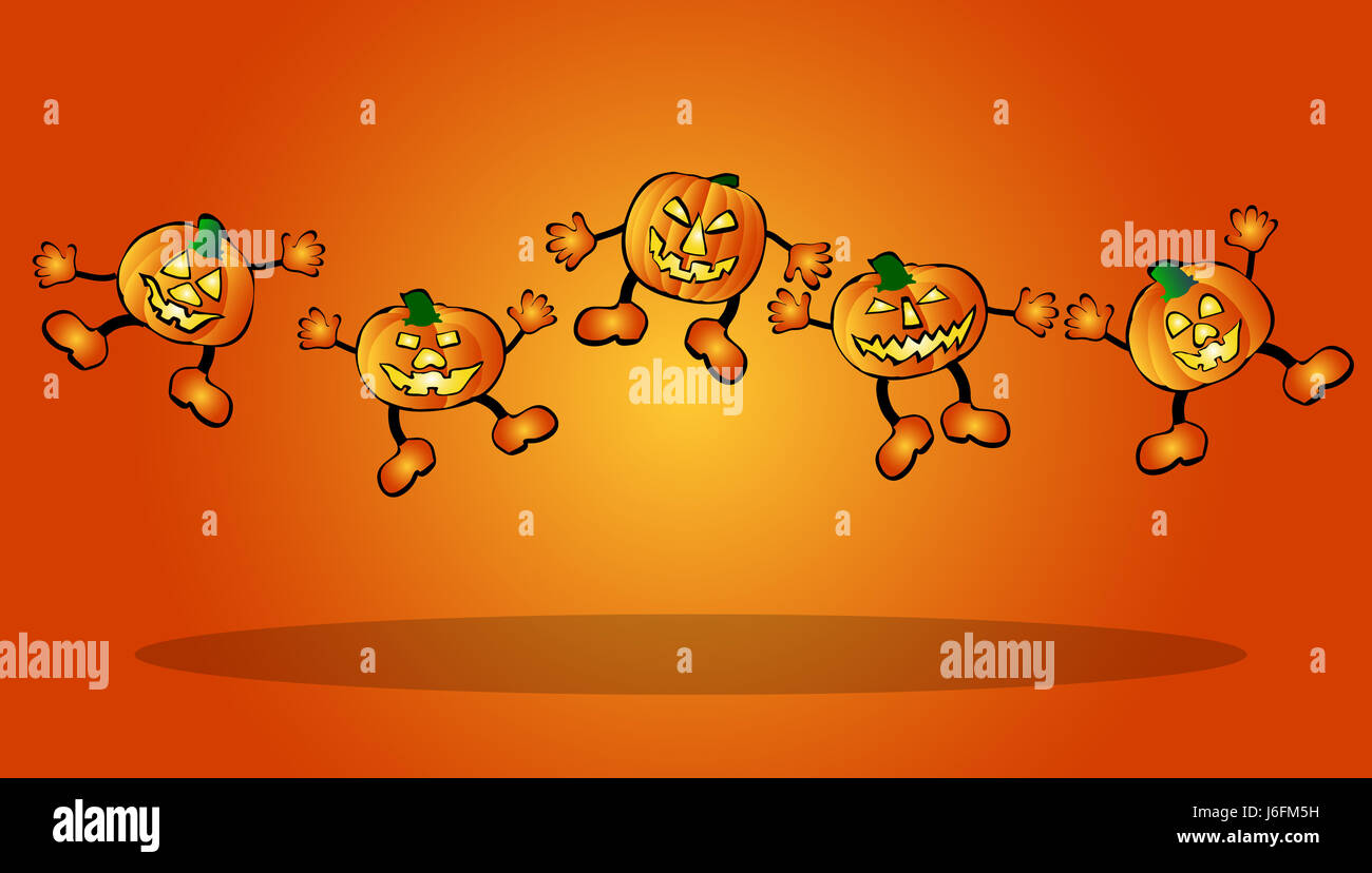 holiday illustration party celebration vegetable halloween pumpkin legs ...