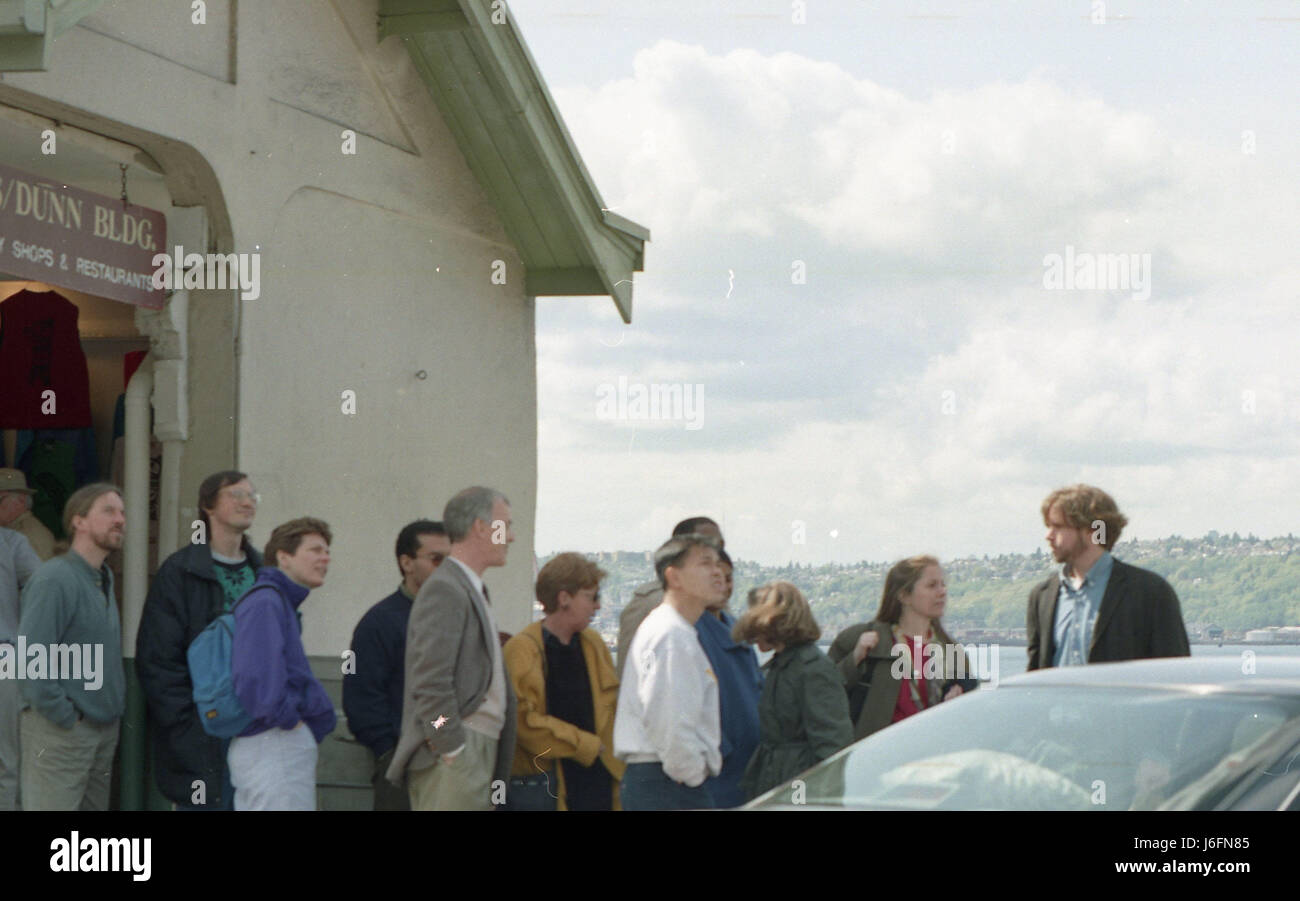 A GROUP OF MEN AND WOMEN ON A TOUR Stock Photo - Alamy