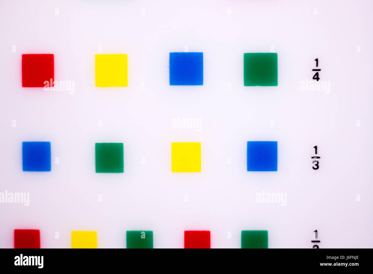 Opticians ophthalmology and optometry eye test chart to test sight and ...
