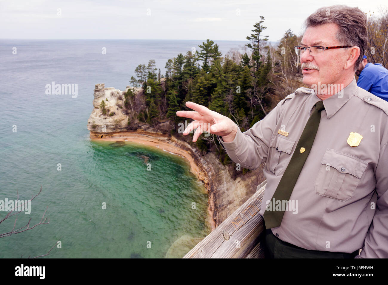 Miners castle pictured rocks michigan hi-res stock photography and ...