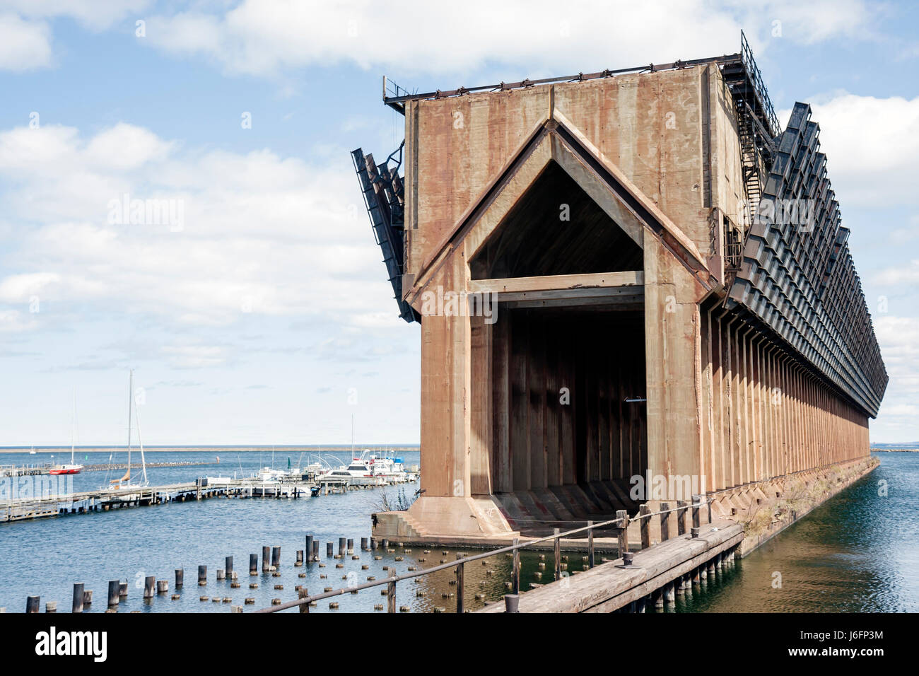 Marquette Michigan Upper Peninsula UP Lake Superior,Lower Harbor Marina ...