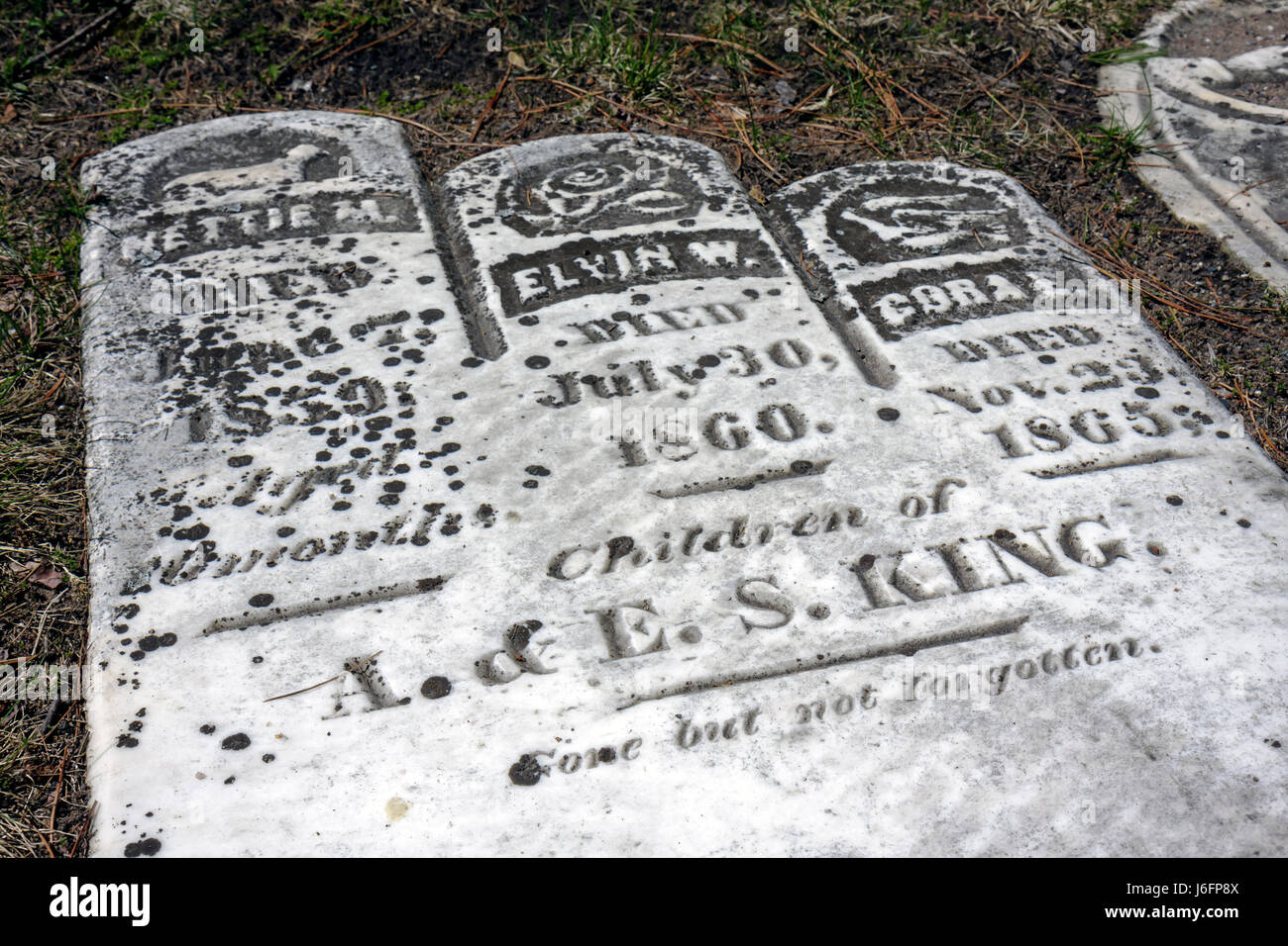 Marquette Michigan Upper Peninsula UP Lake Superior,Park Cemetery,early ...