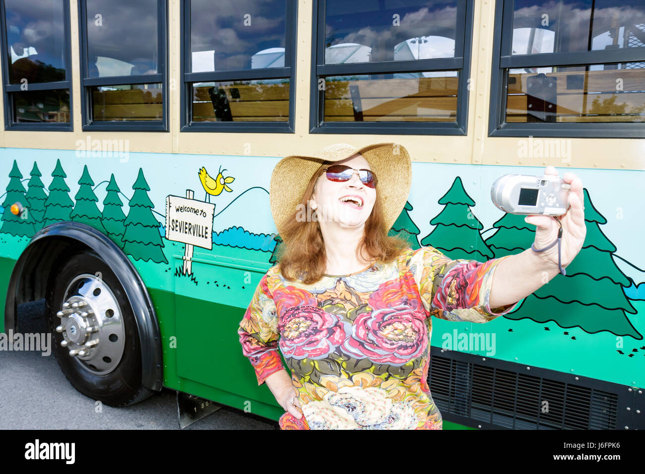 Nascar speedpark trolley stop hi-res stock photography and images - Alamy