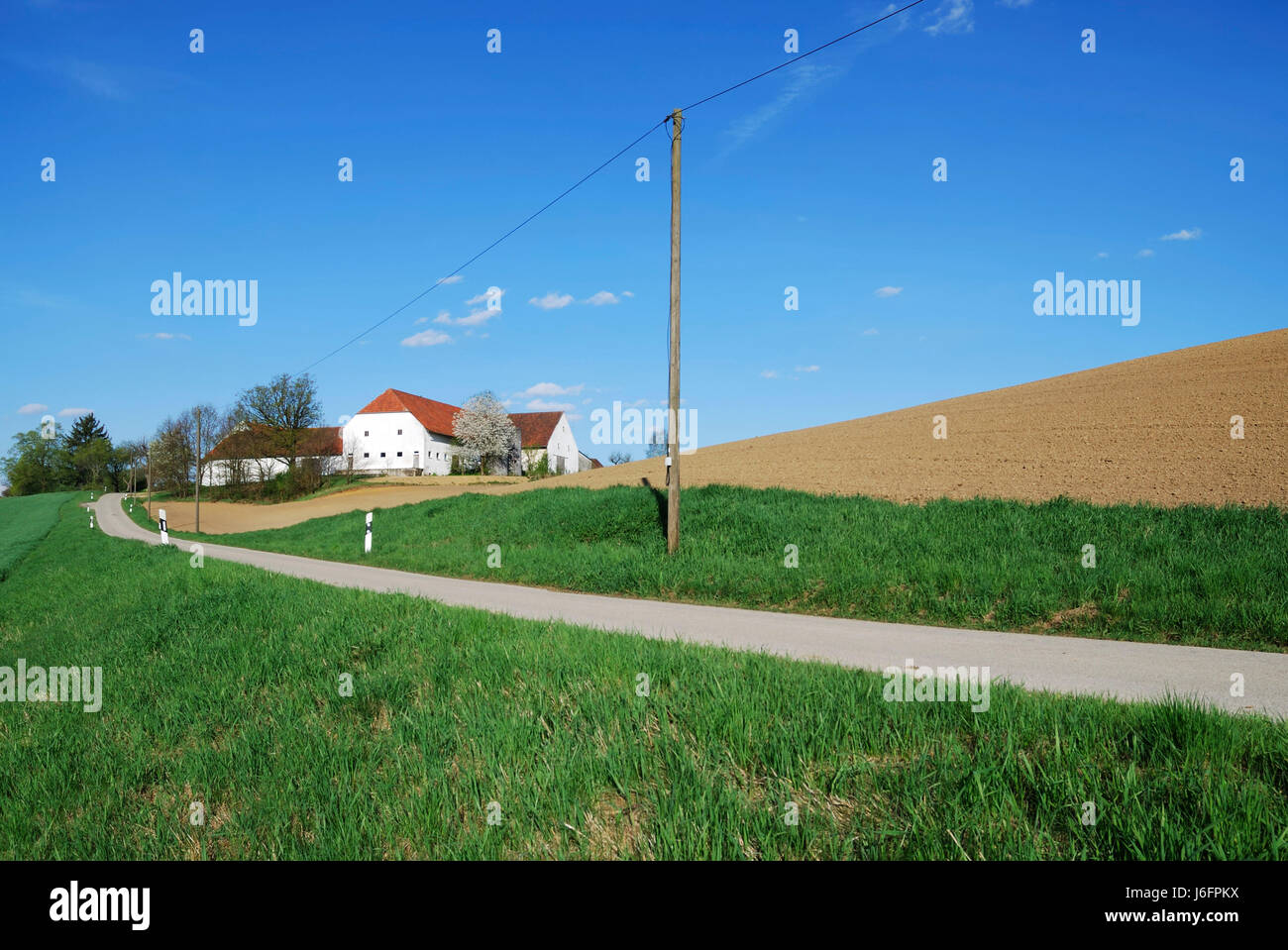 agriculture farming bavaria farm landscape scenery countryside nature ...