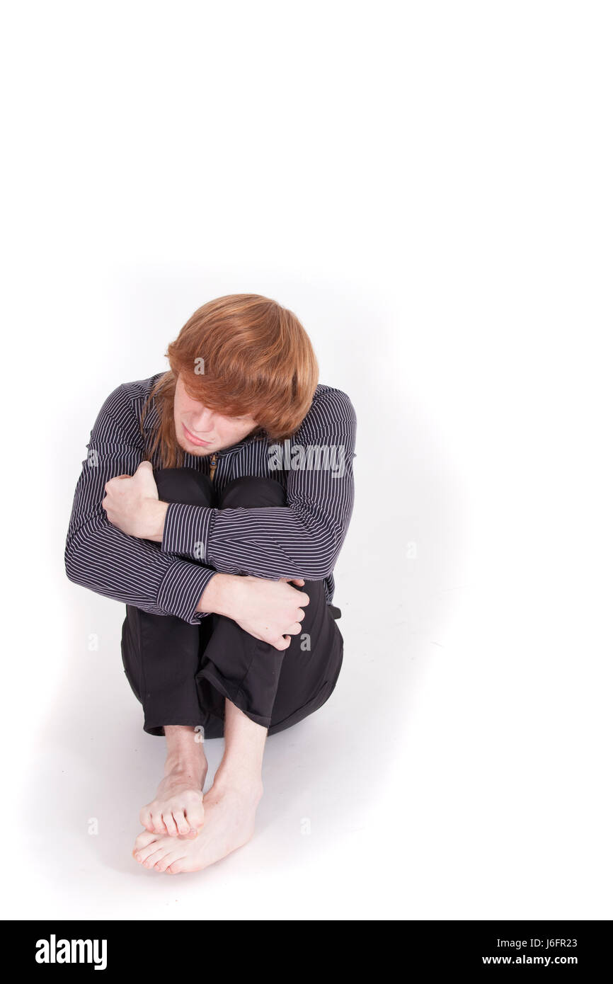 sad mourning sorrow redheaded weep cry crying weeper weeping man male ...