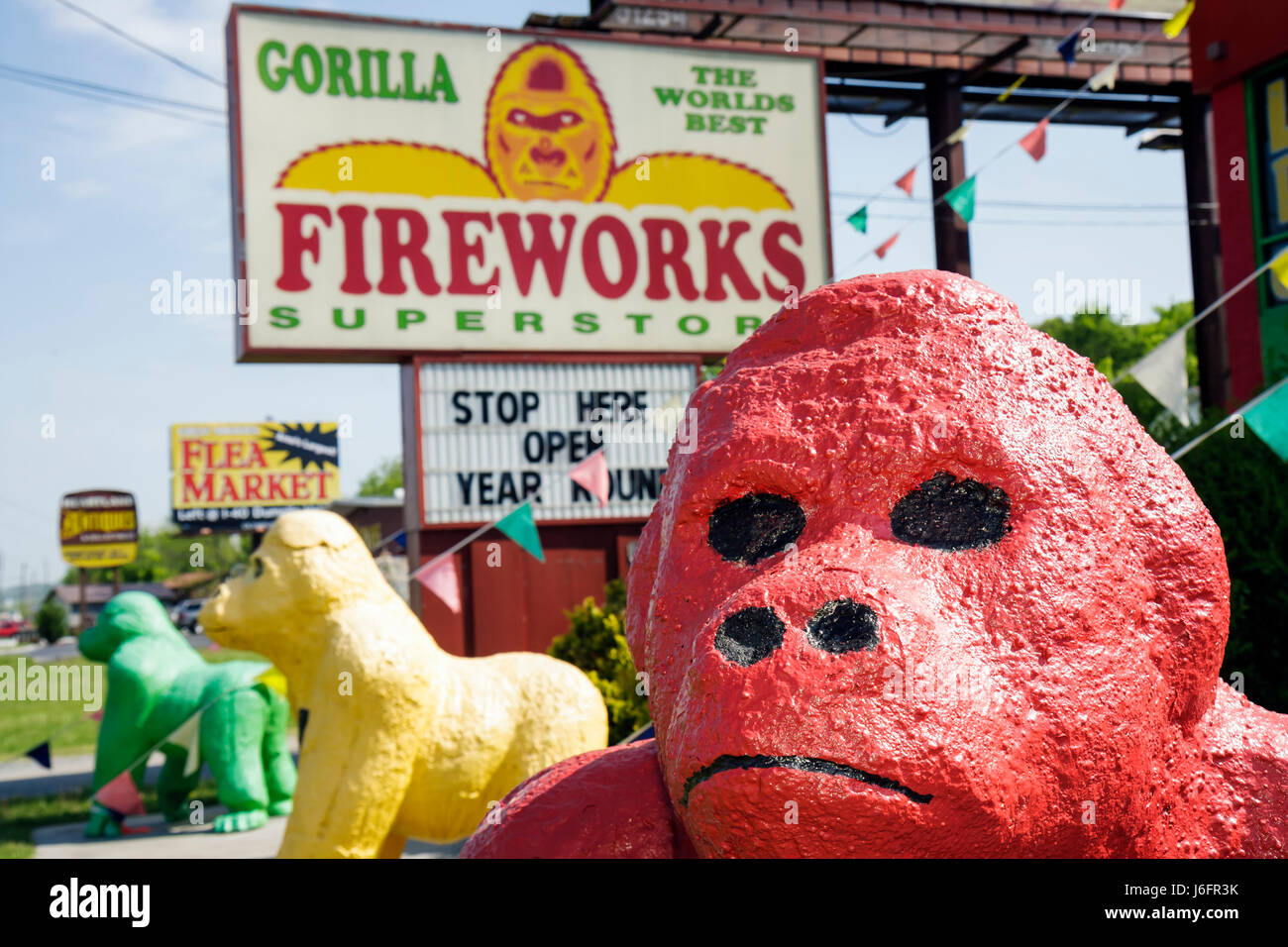 Gorilla fireworks hi-res stock photography and images - Alamy