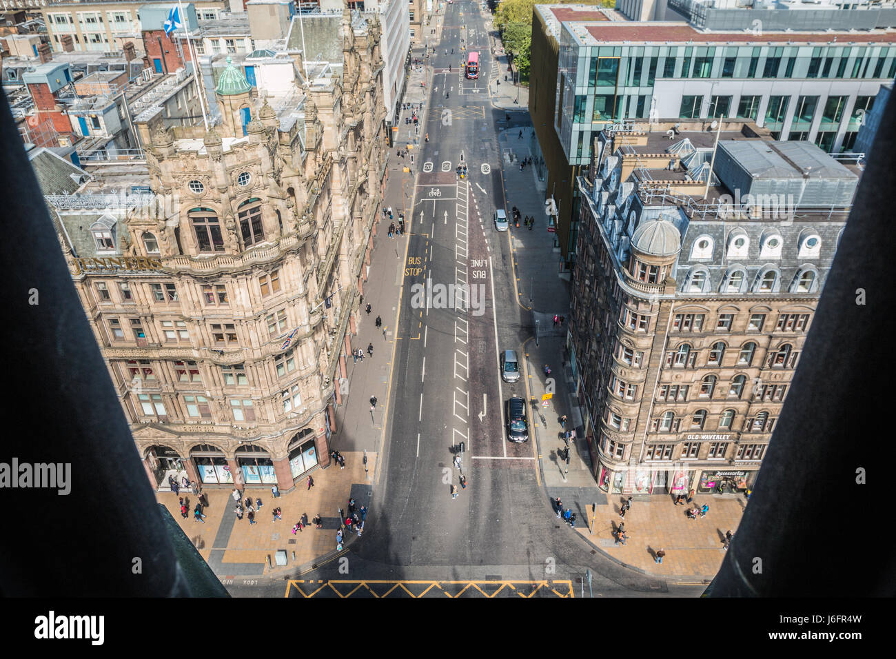 Streets of Edinburgh Stock Photo - Alamy