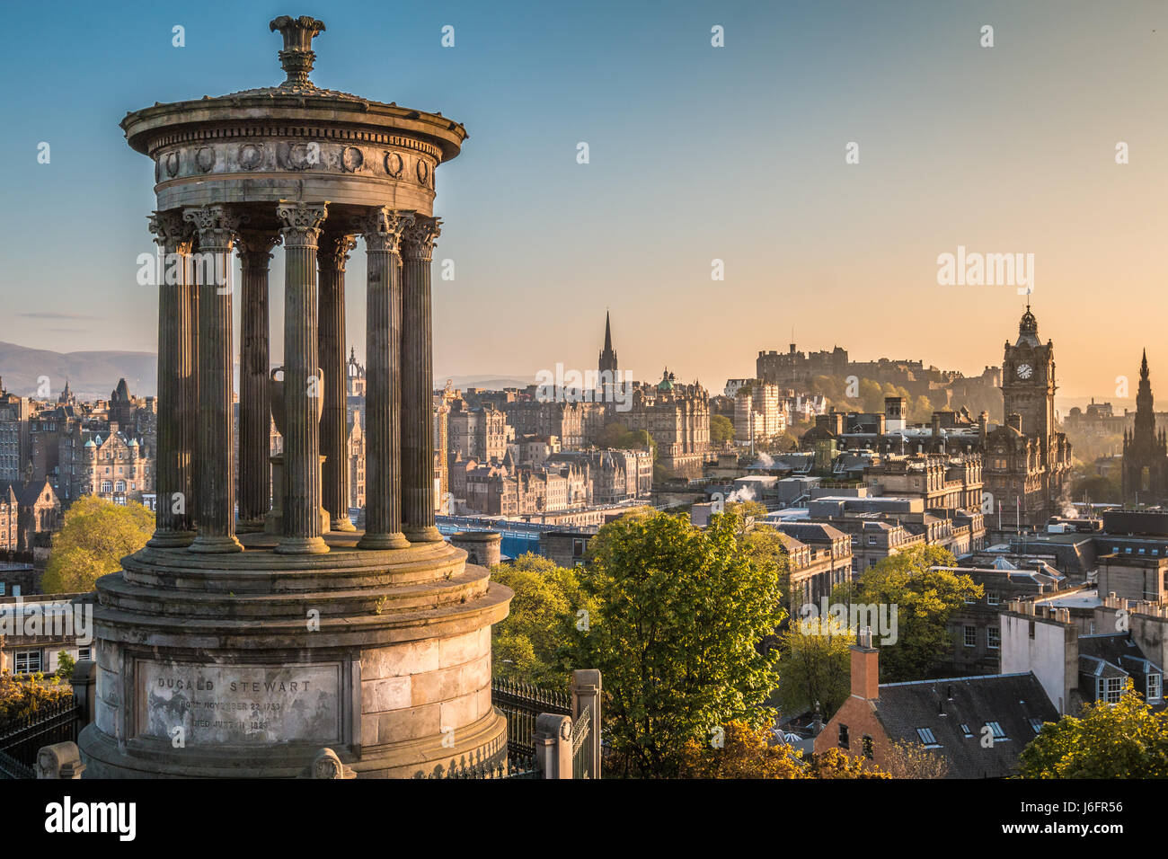 Edinburgh sunset hi-res stock photography and images - Alamy