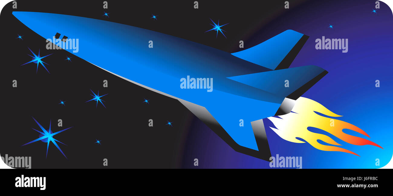 research technology rocket icon projectile star space science ...