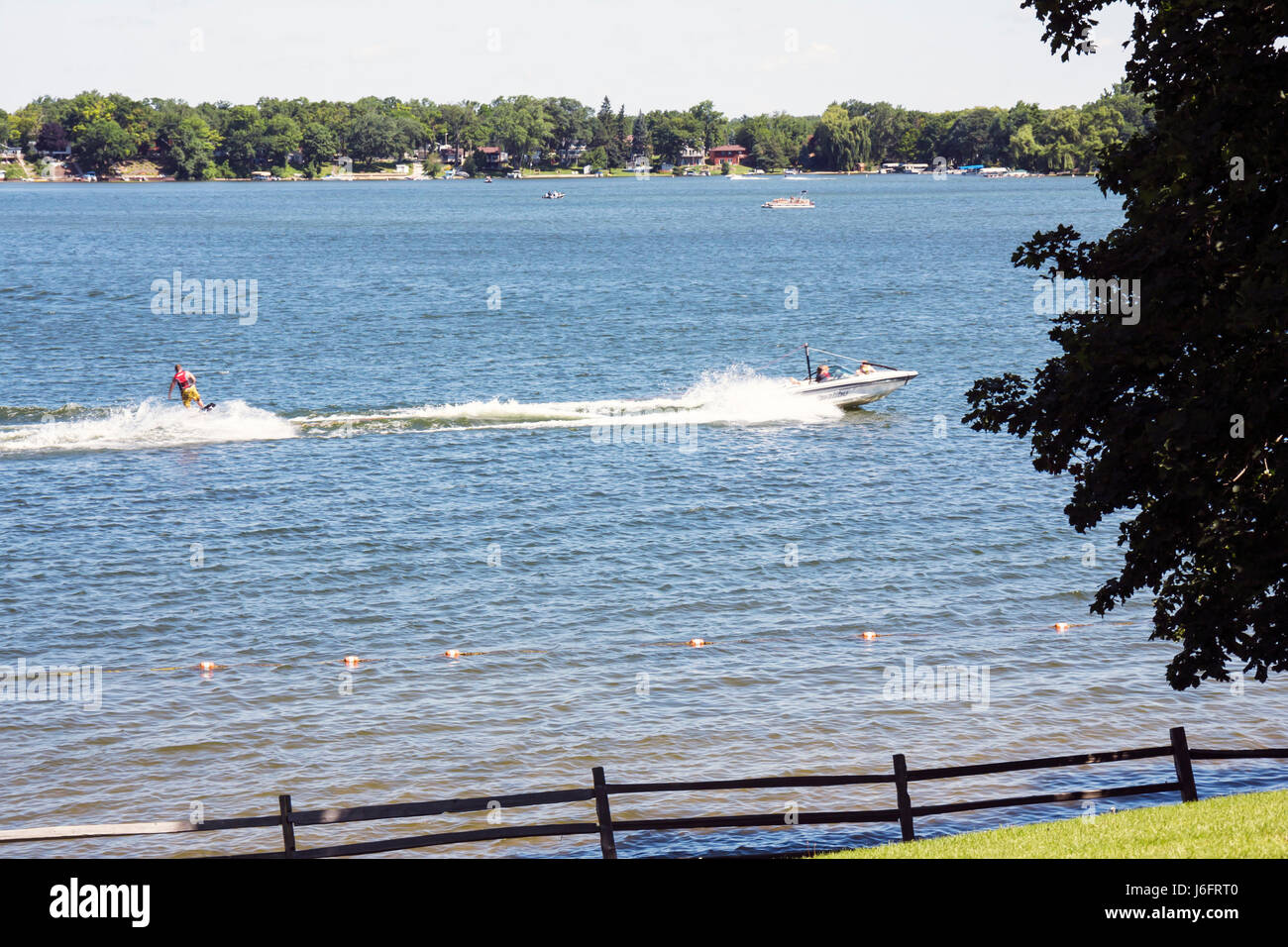 Kenosha Wisconsin,Paddock Lake,Old Settlers Park,boating,skiing,water ...