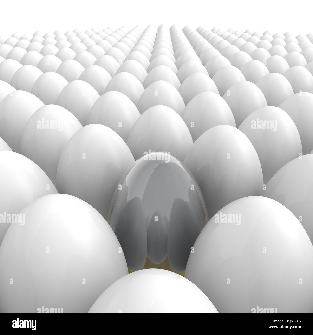 field easter bright shiny eggs array reflective white grey gray food ...