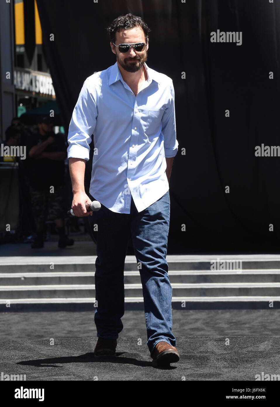 Hollywood, California, USA. 20th May, 2017. Jake Johnson at the ...