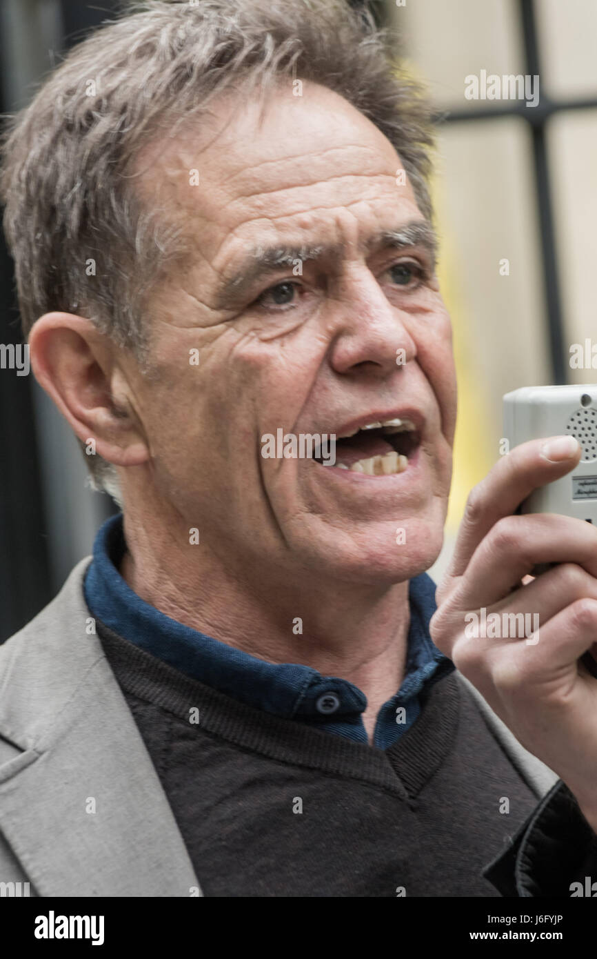 London, UK. 20th May 2017. Jim McNulty, co-founder of GEN (Genetic ...