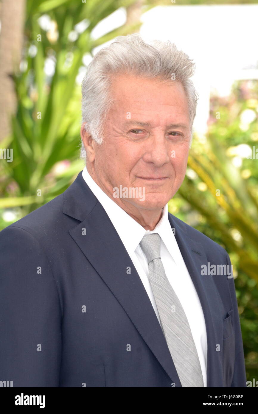 Cannes, France. 21st May, 2017. CANNES, FRANCE - MAY 21: Actor Dustin ...