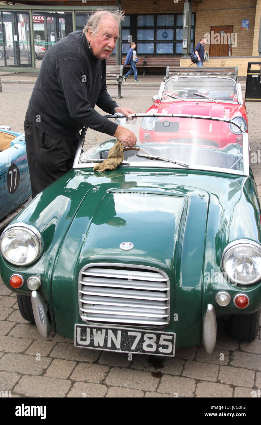 Retro motoring emblems hi-res stock photography and images - Alamy