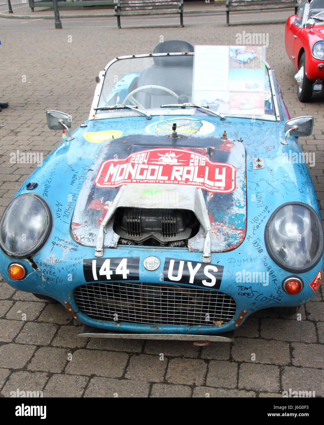 Biggleswade, Bedfordshire, UK on May 21st 2017. Berkeley cars made over ...