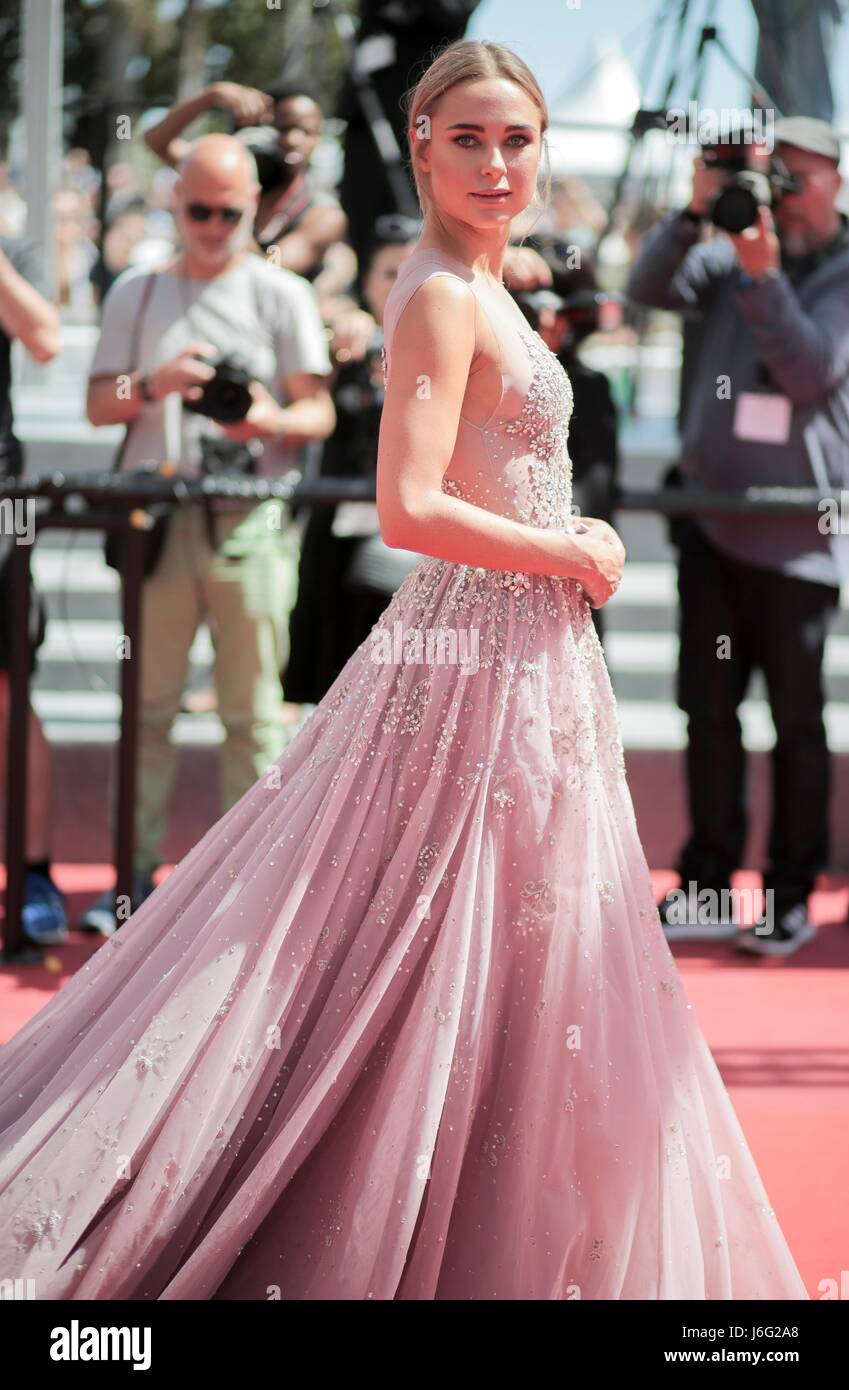 Cannes, France. 21st May, 2017. Kimberley Garner Model How To Talk To ...