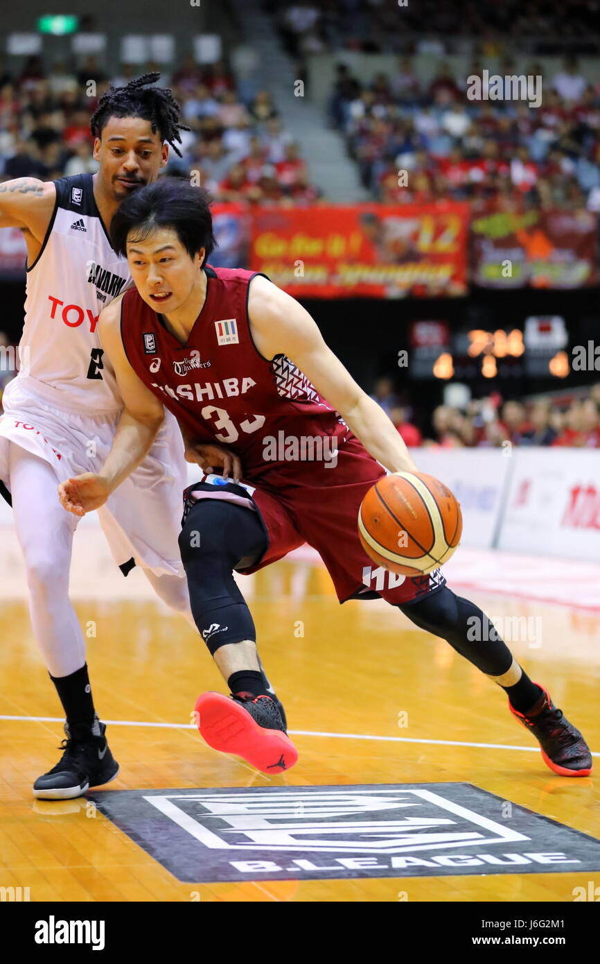 Kanagawa, Japan. 20th May, 2017. Takumi Hasegawa (Brave Thunders ...