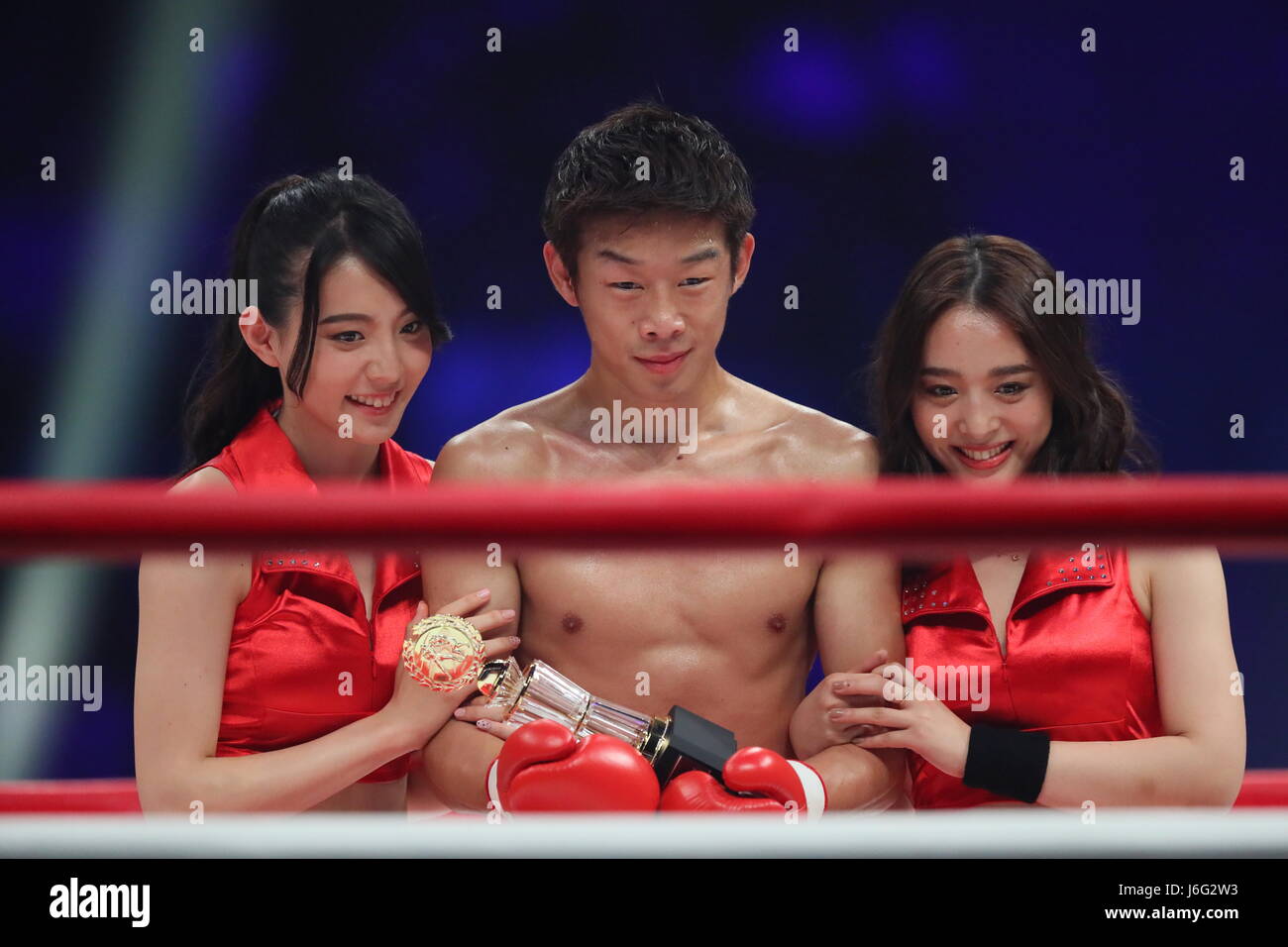 Ariake Coliseum, Tokyo, Japan. 21st May, 2017. Satoshi Shimizu (JPN ...