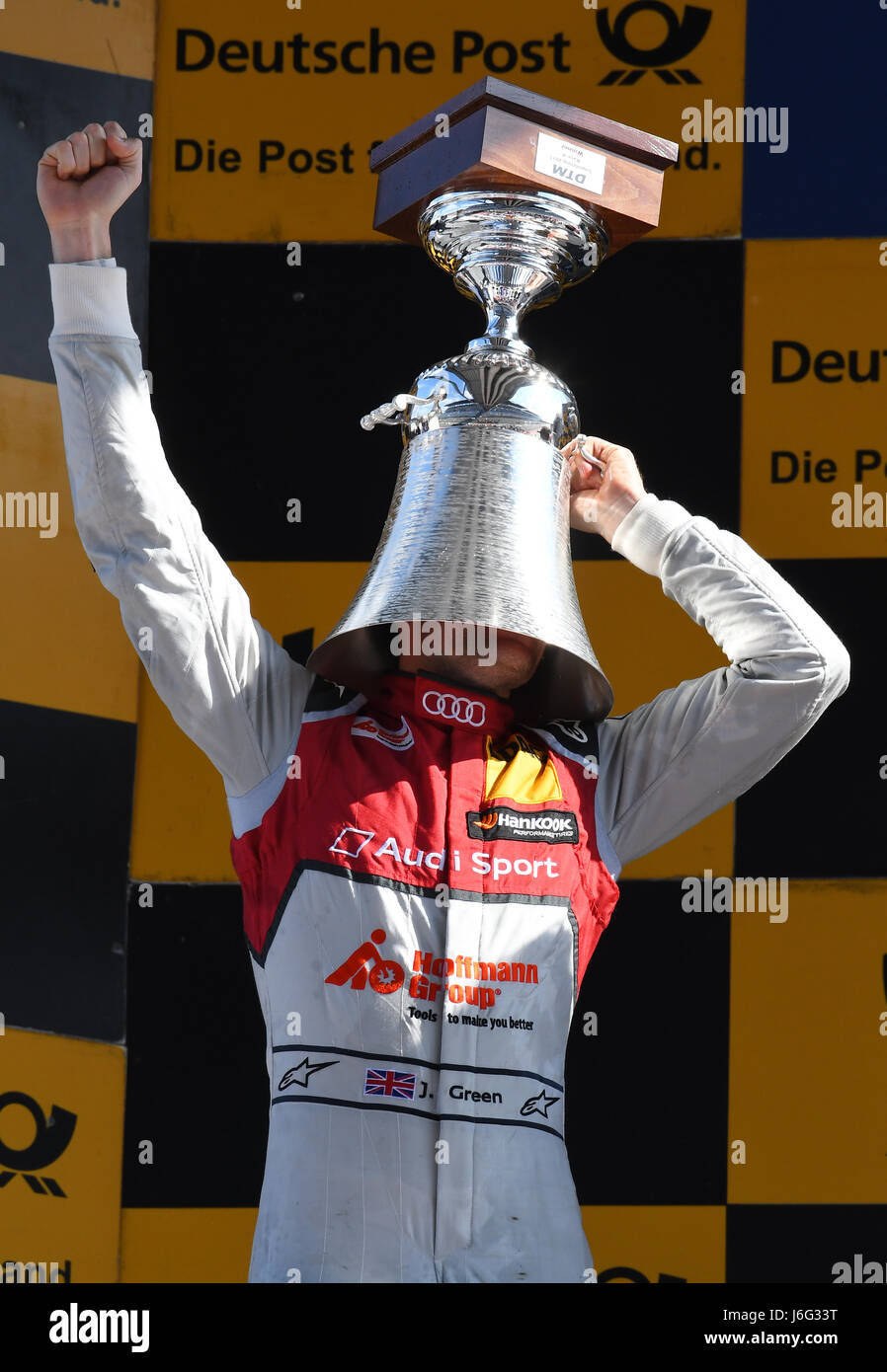 Klettwitz, Germany. 21st May, 2017. Audi pilot Jamie Green from Great ...