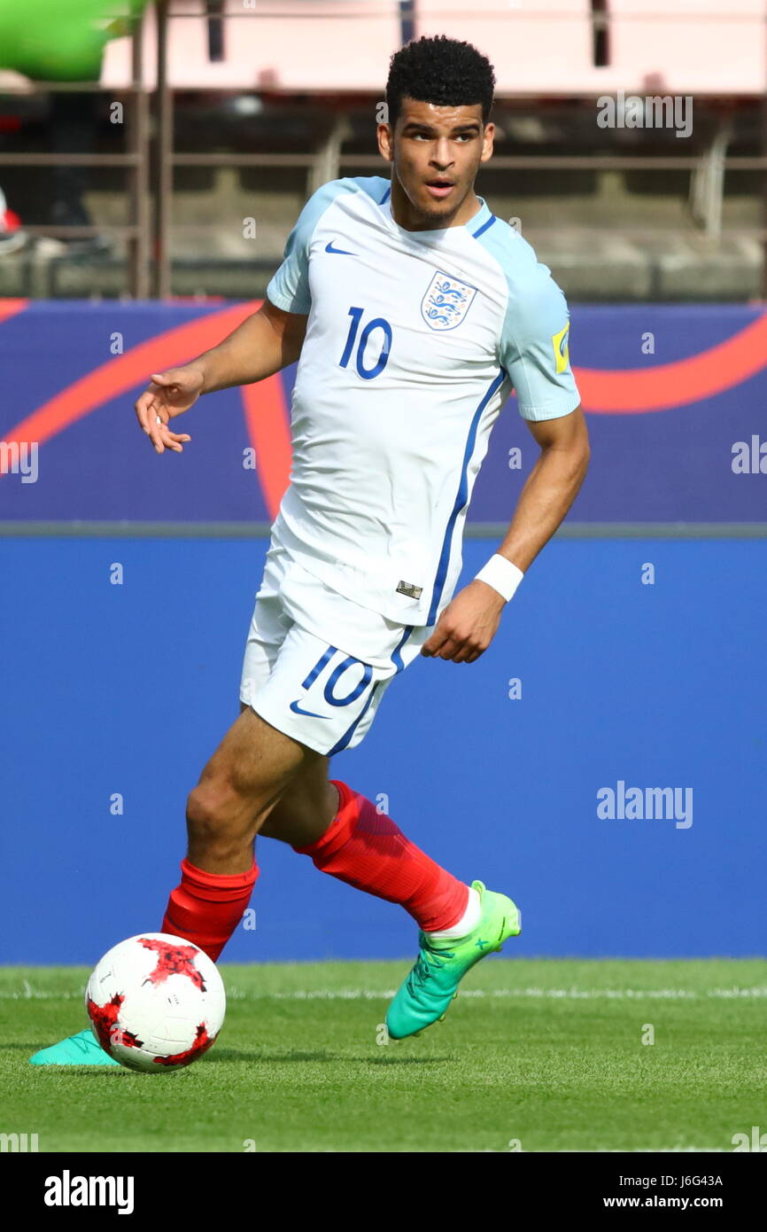 Suwon, South Korea. 20th May, 2017. Dominic Solanke (ENG) Football ...