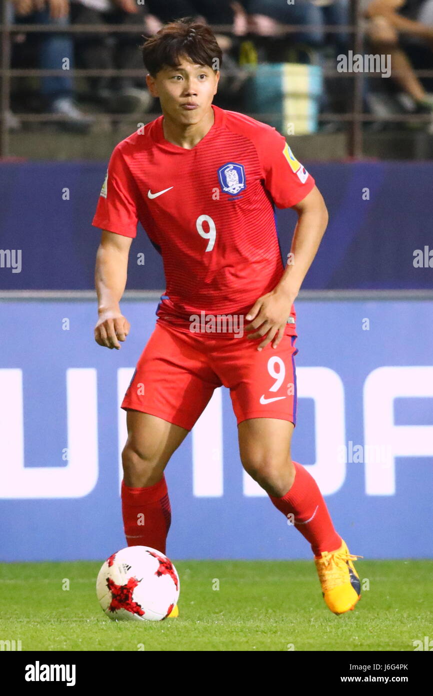 Suwon, South Korea. 20th May, 2017. Cho Youngwook (KOR) Football/Soccer ...