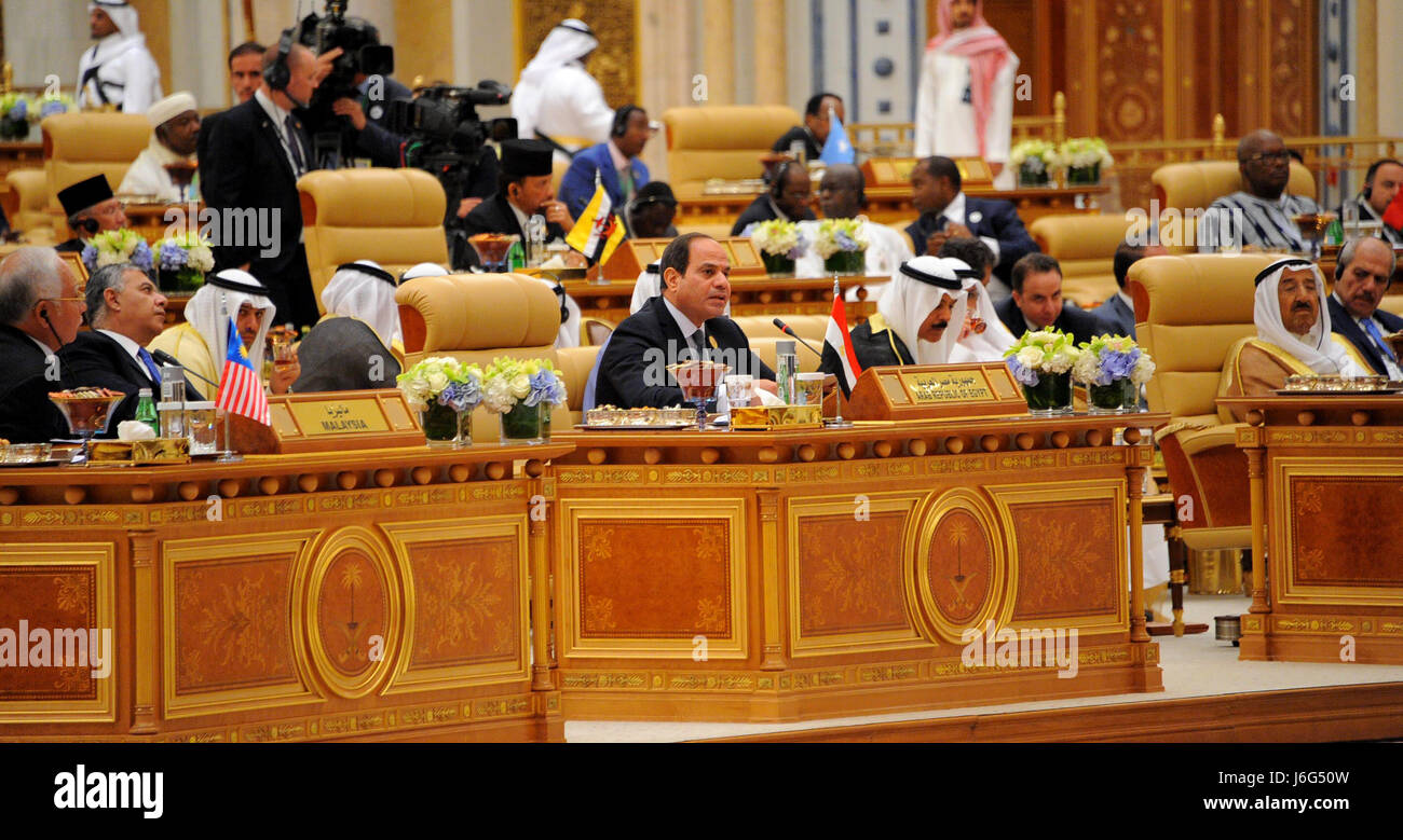 Riyadh, Riyadh, Kingdom of Saudi Arabia. 21st May, 2017. Egyptian ...