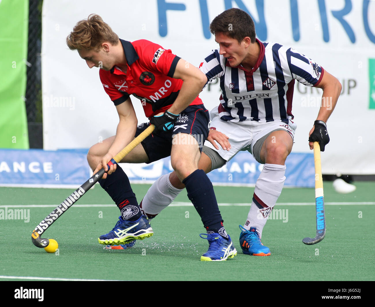 Leuven, Belgium. 21st May, 2017. Hockey final Play-off men Dragons Vs ...