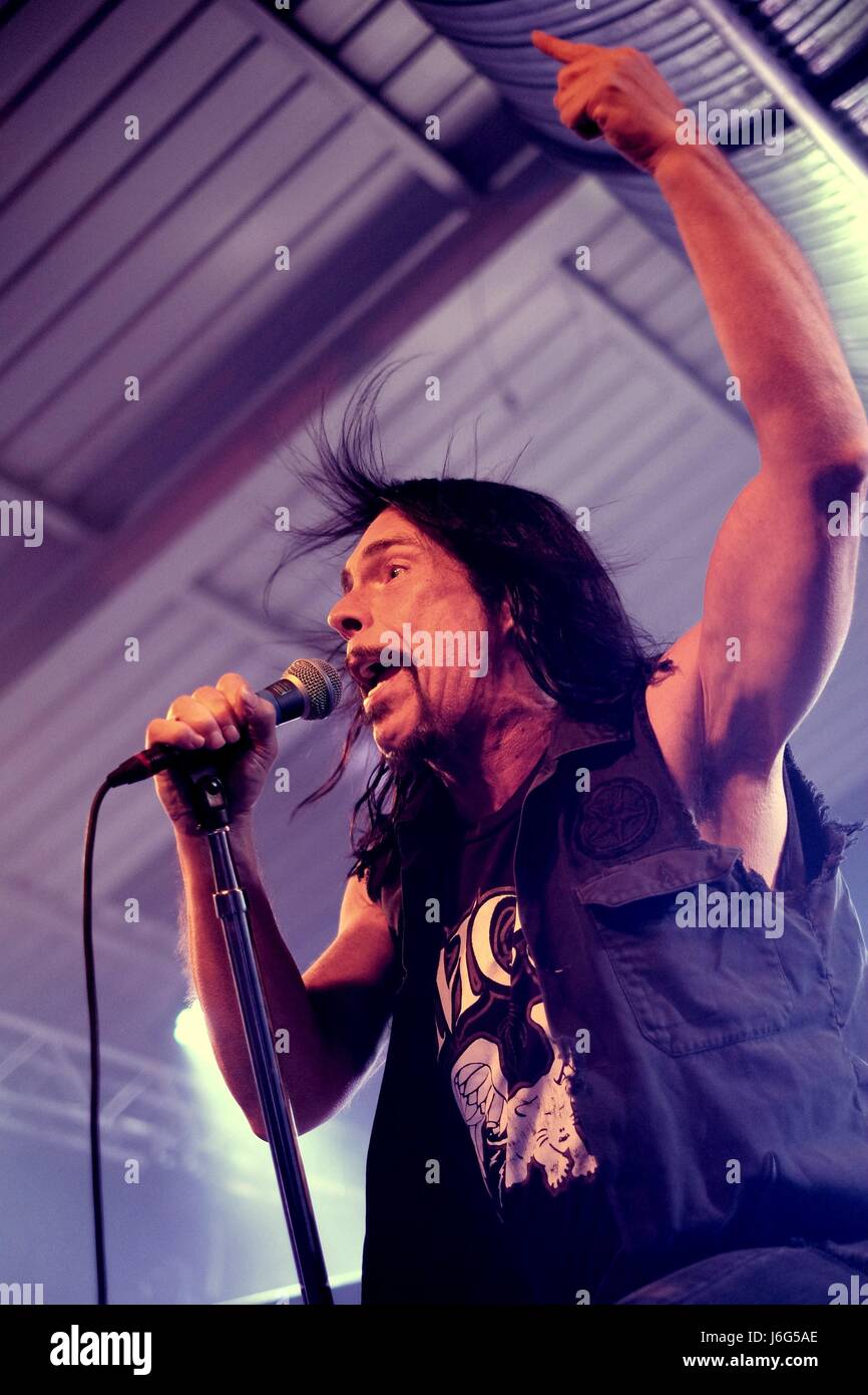 Monster Magnet lead singer Dave Wyndorf performing at the Engine Rooms ...