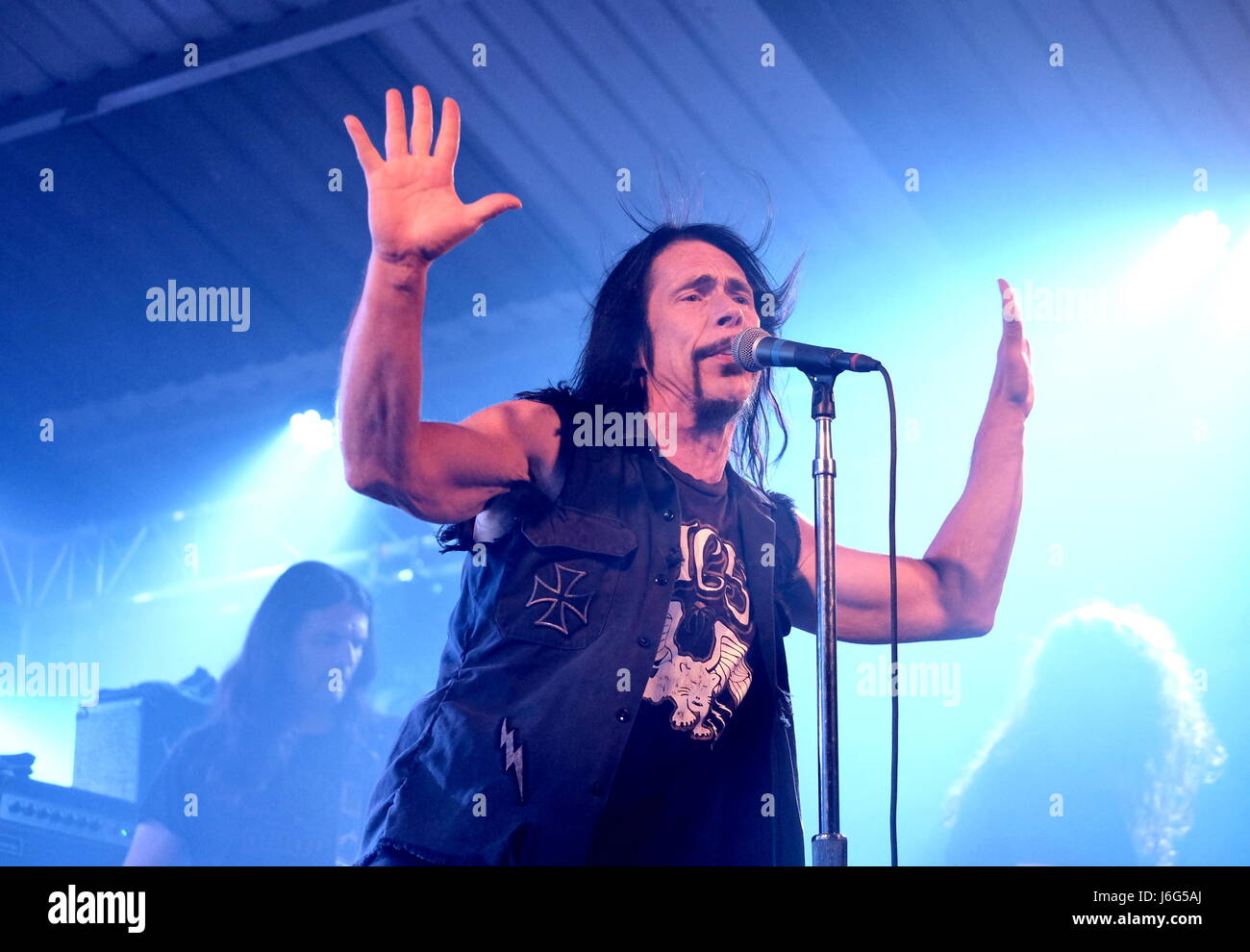Monster Magnet lead singer Dave Wyndorf performing at the Engine Rooms ...