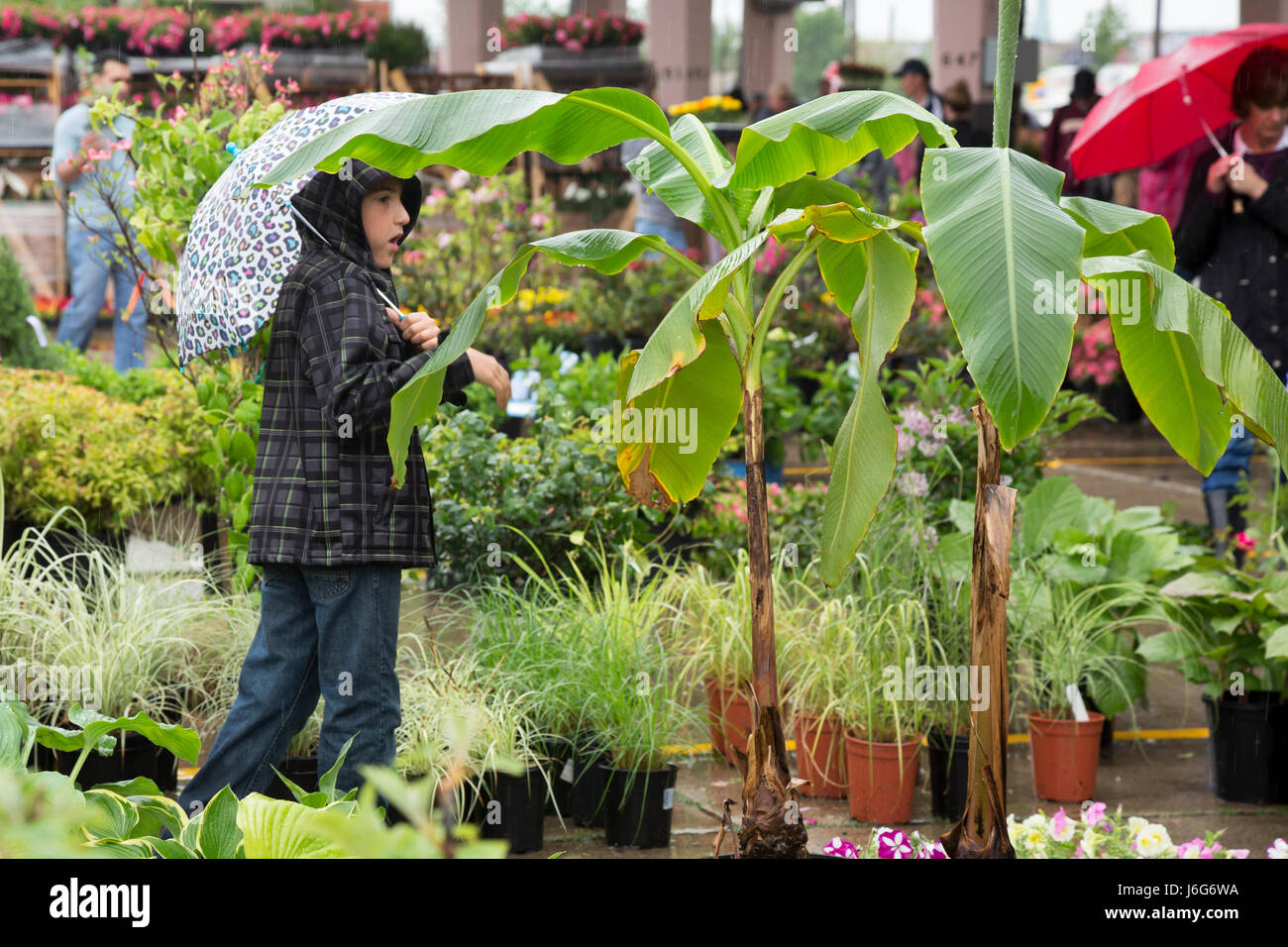 Detroit, Michigan - About 200,000 people crowd Eastern Market for the ...